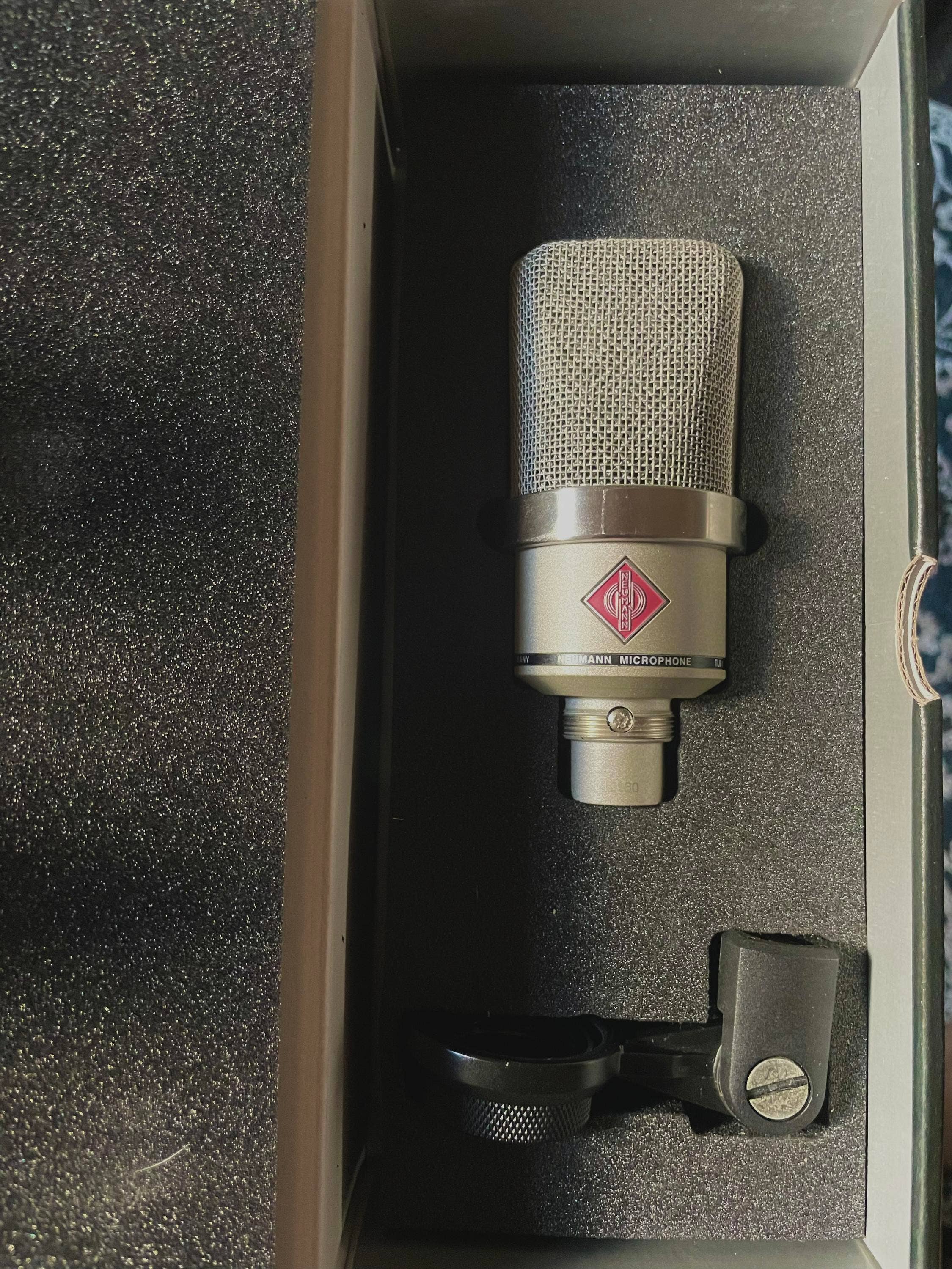 Used Neumann TLM 102 Large-diaphragm Condenser Microphone - Nickel | Sweetwater Gear Exchange