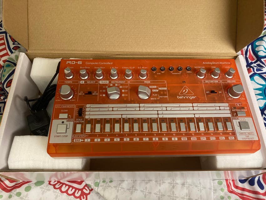 Used Behringer RD-6-TG Analog Drum Machine - - Sweetwater's Gear Exchange