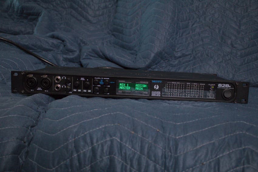 Used MOTU 828x ThunderBolt IO Pro Audio - Sweetwater's Gear Exchange