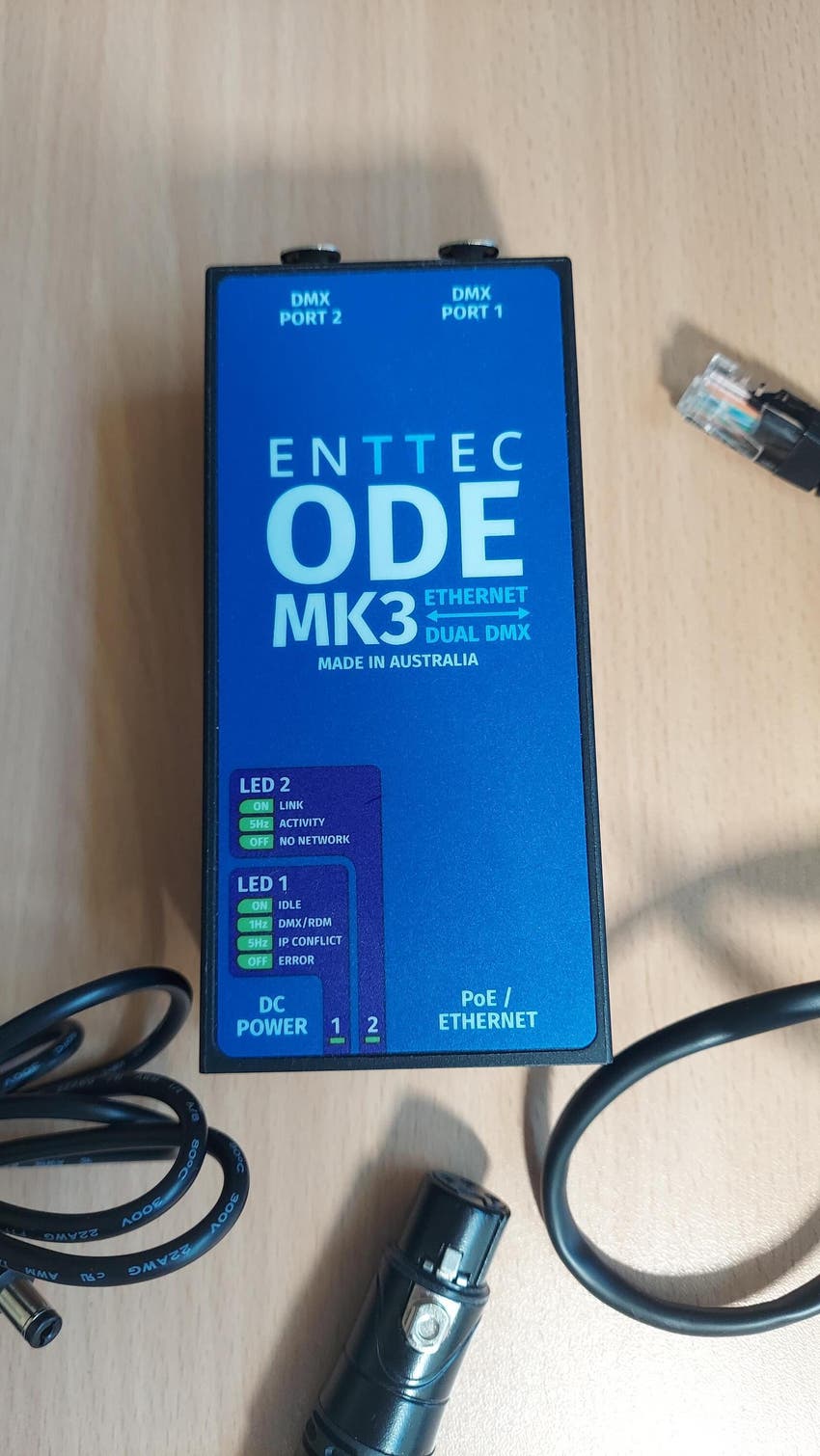 Used ENTTEC ODE Mk3 70407 POE 2 - Sweetwater's Gear Exchange