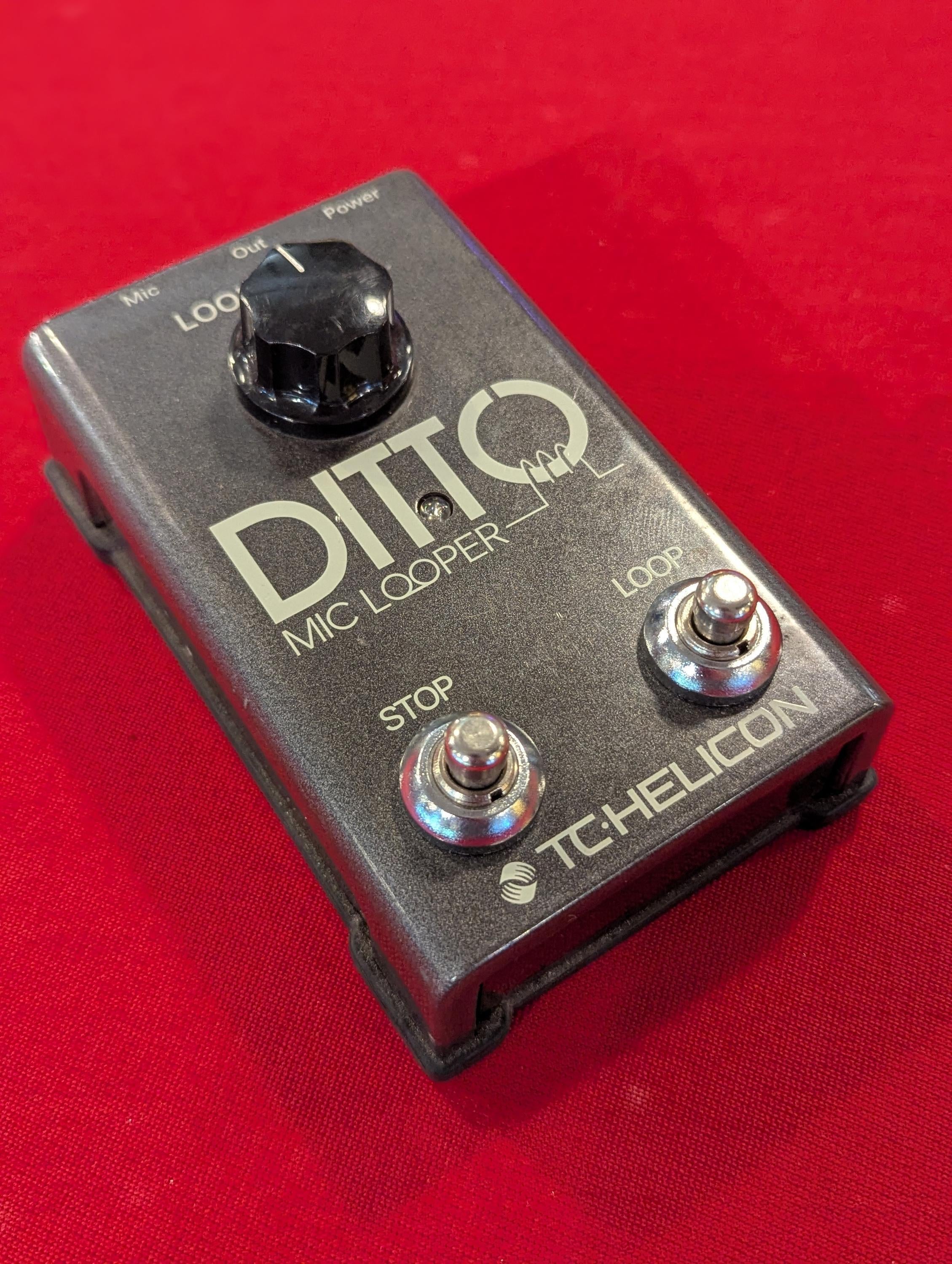 Used TC Helicon Ditto Mic Looper - Sweetwater's Gear Exchange