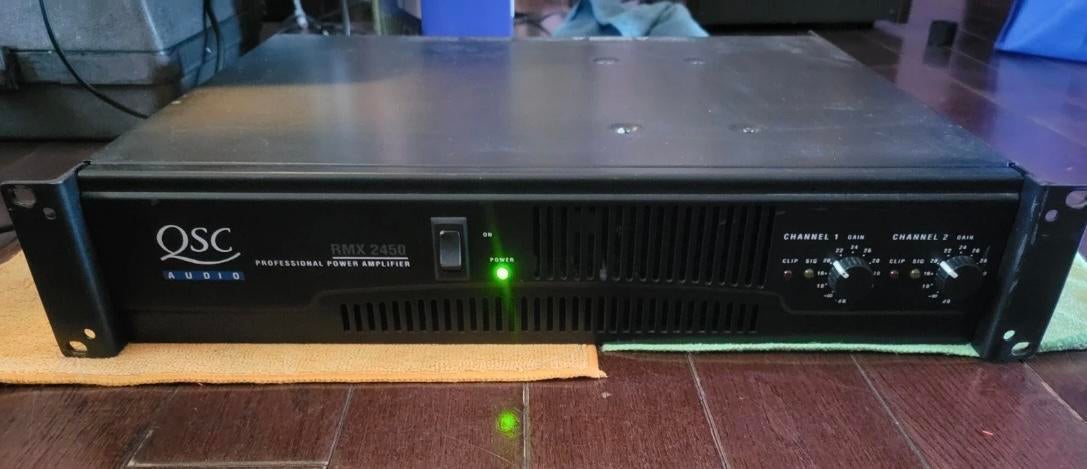Used QSC RMX 2450 Power Amplifier - Sweetwater's Gear Exchange