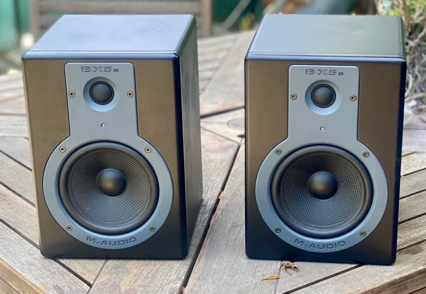 Used M-Audio BX5a Studiophile 5-inch Active - Sweetwater's Gear Exchange
