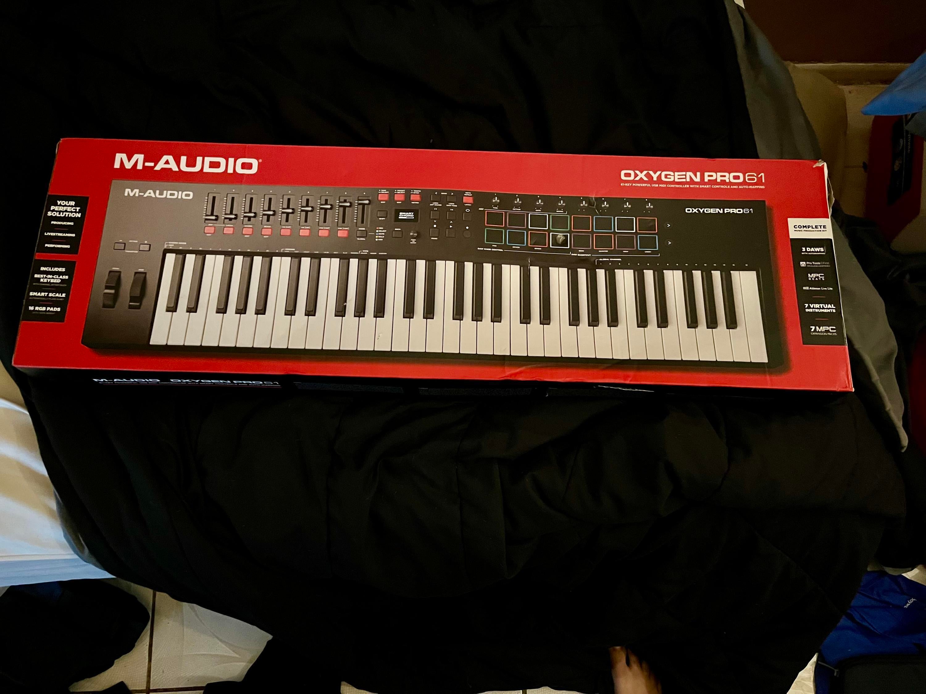 Used M-Audio Oxygen Pro 61 61-key - Sweetwater's Gear Exchange