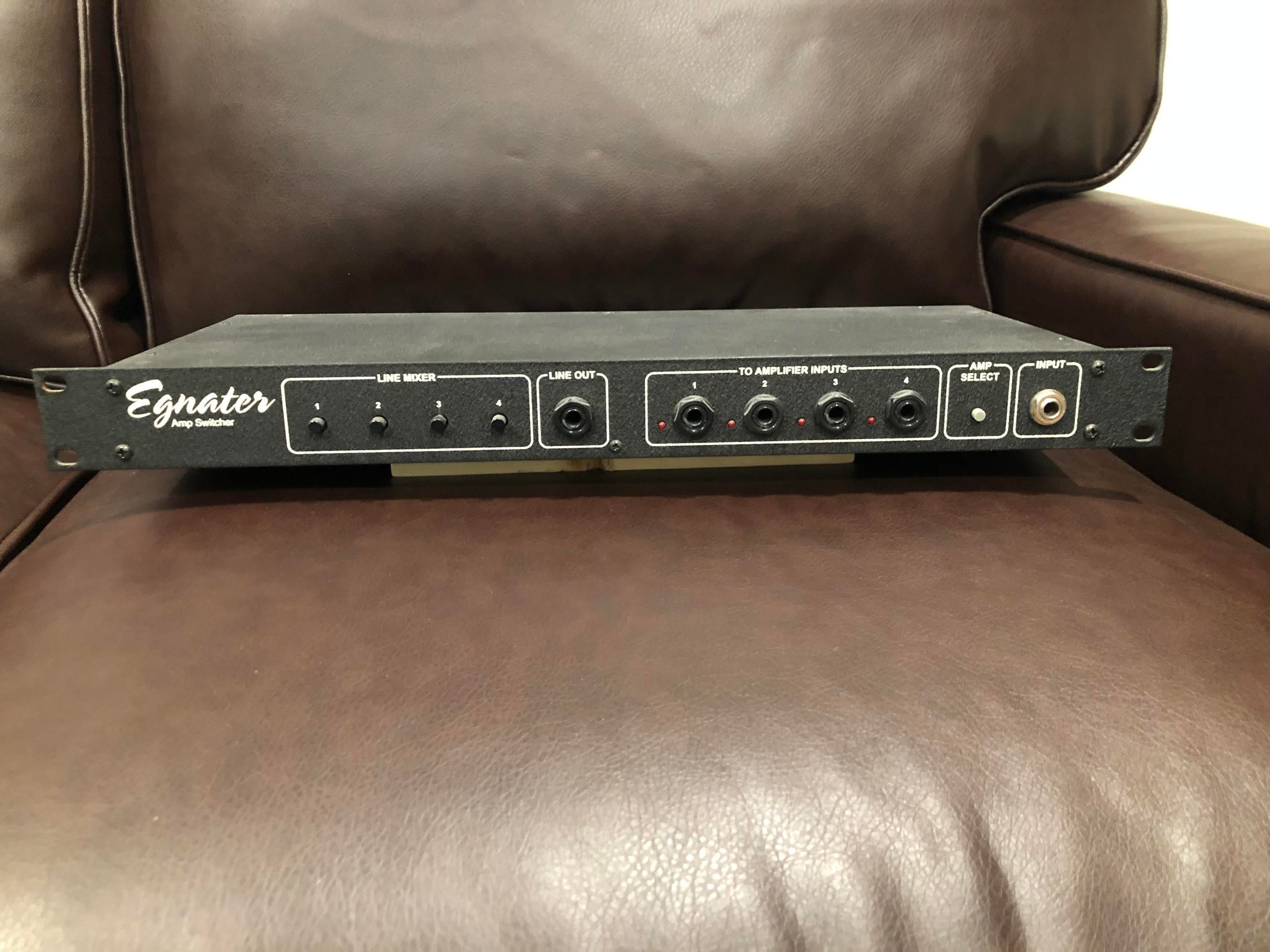 Used Egnater ss-4 amp switcher - Sweetwater's Gear Exchange