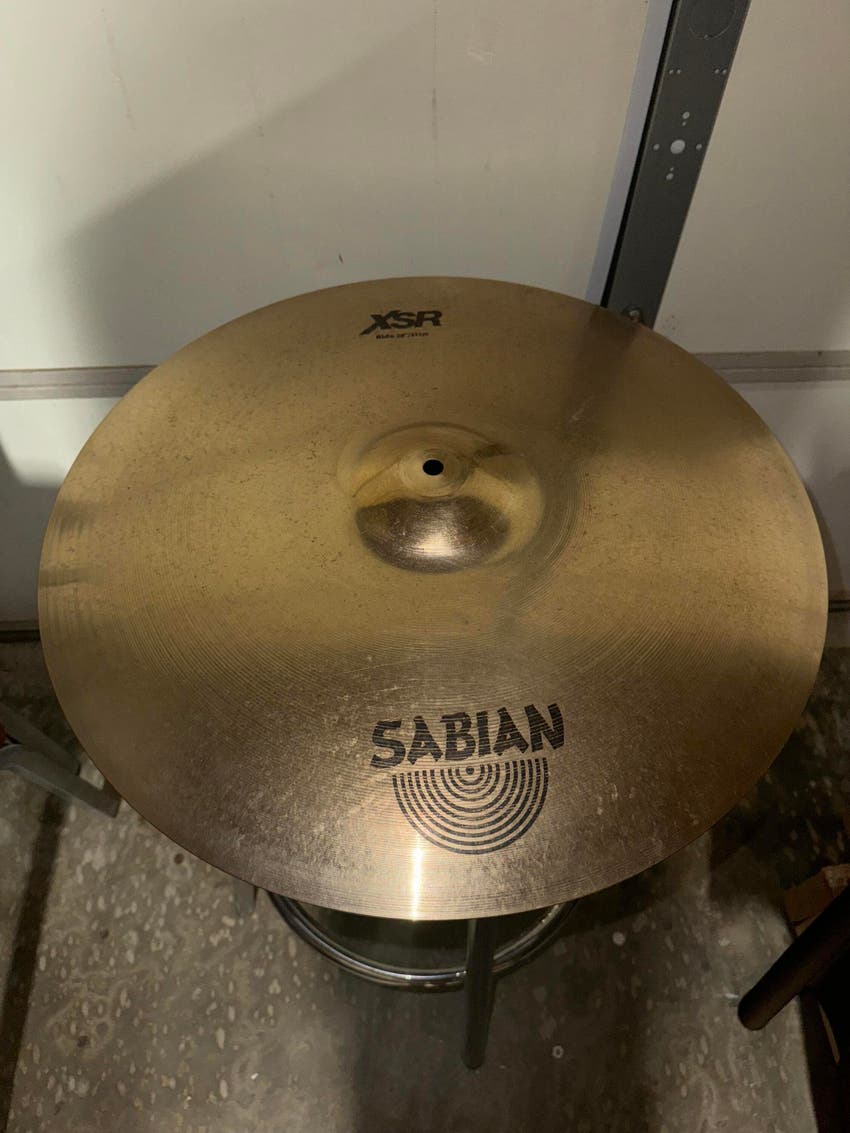 Used Sabian 20 inch XSR Ride Cymbal - Sweetwater's Gear Exchange