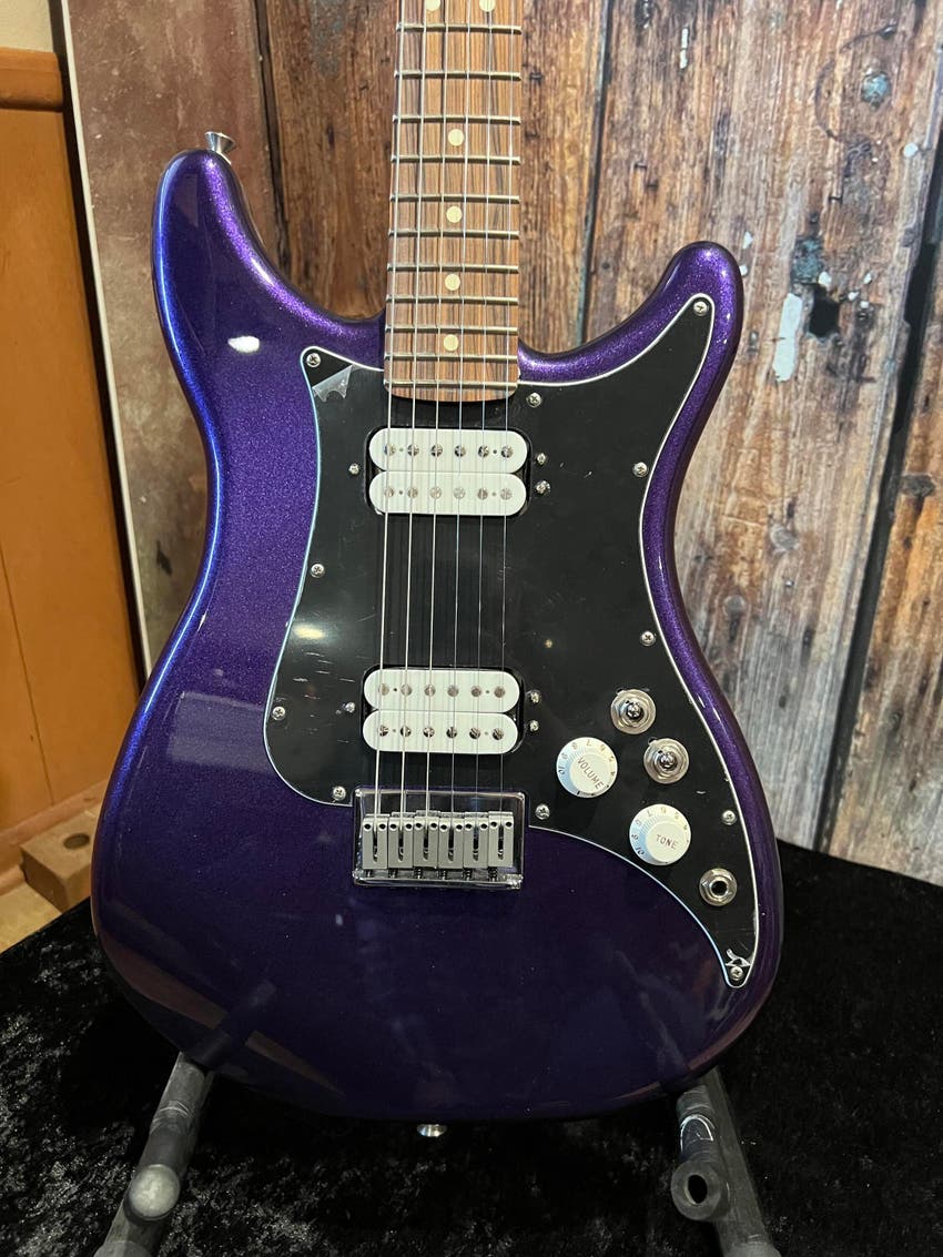 Used Fender Lead III HH Metallic Purple, - Sweetwater's Gear Exchange