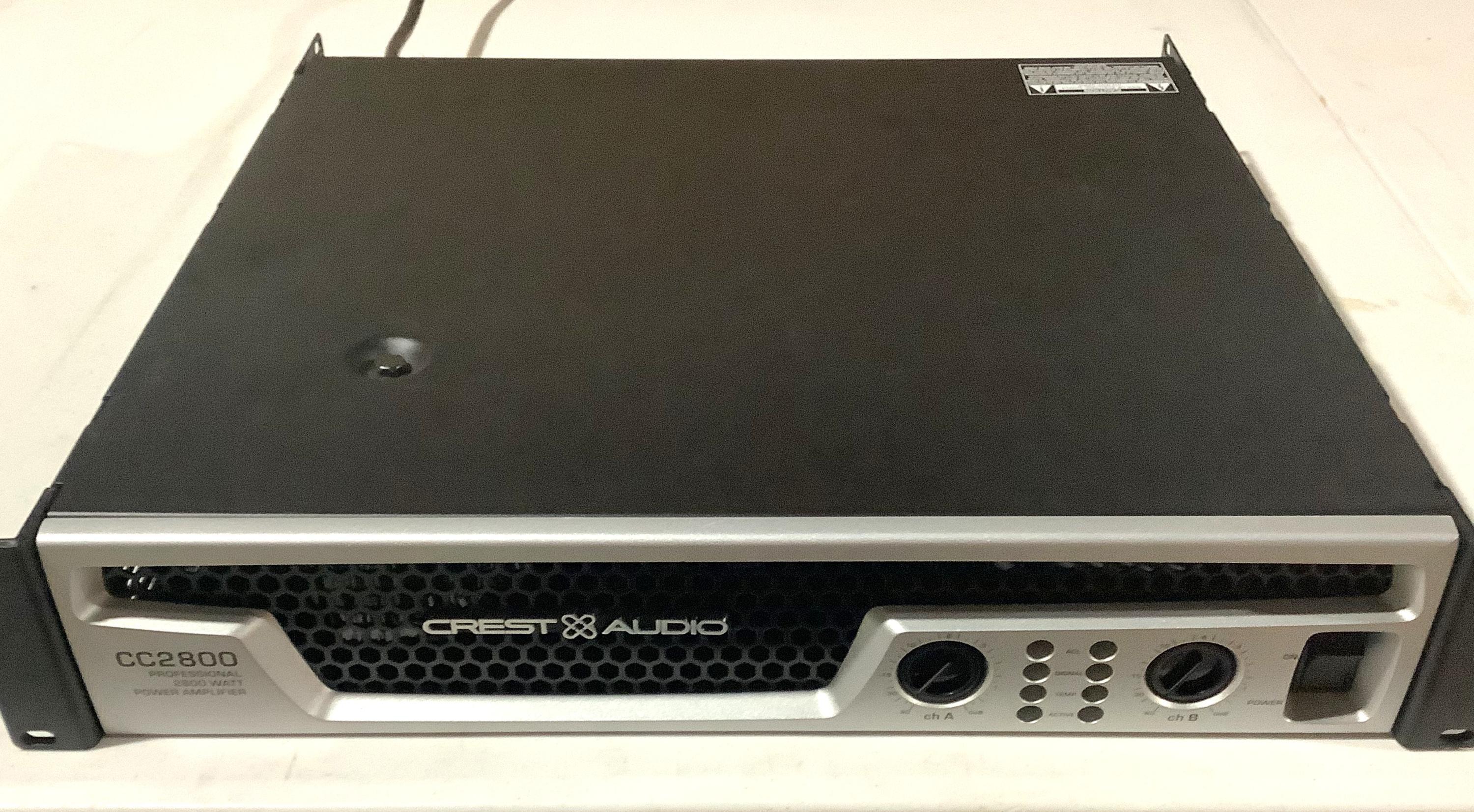 Used Crest Audio / Peavey Crest - Sweetwater's Gear Exchange