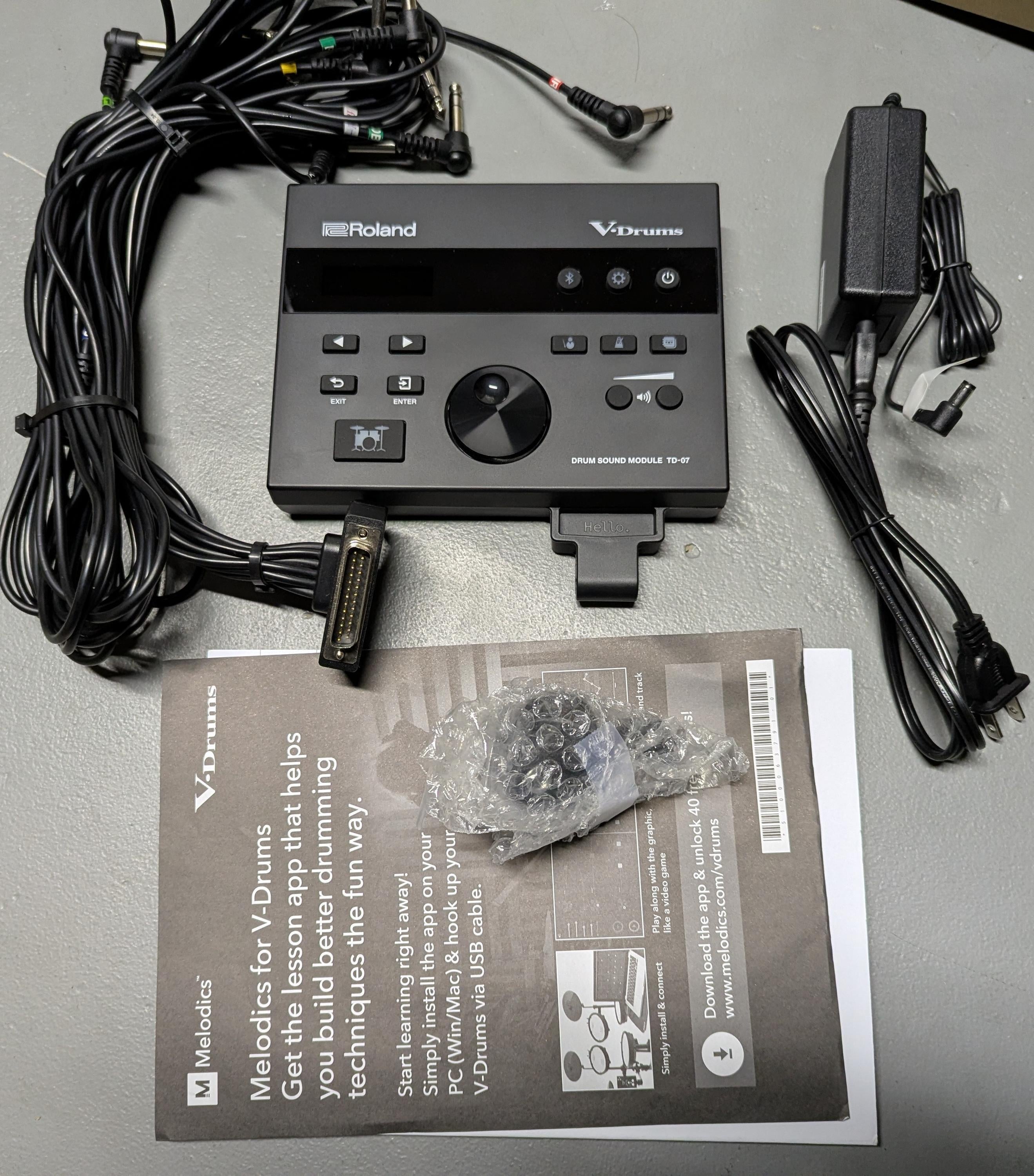 Used Roland V-Drums TD-07 Sound - Sweetwater's Gear Exchange