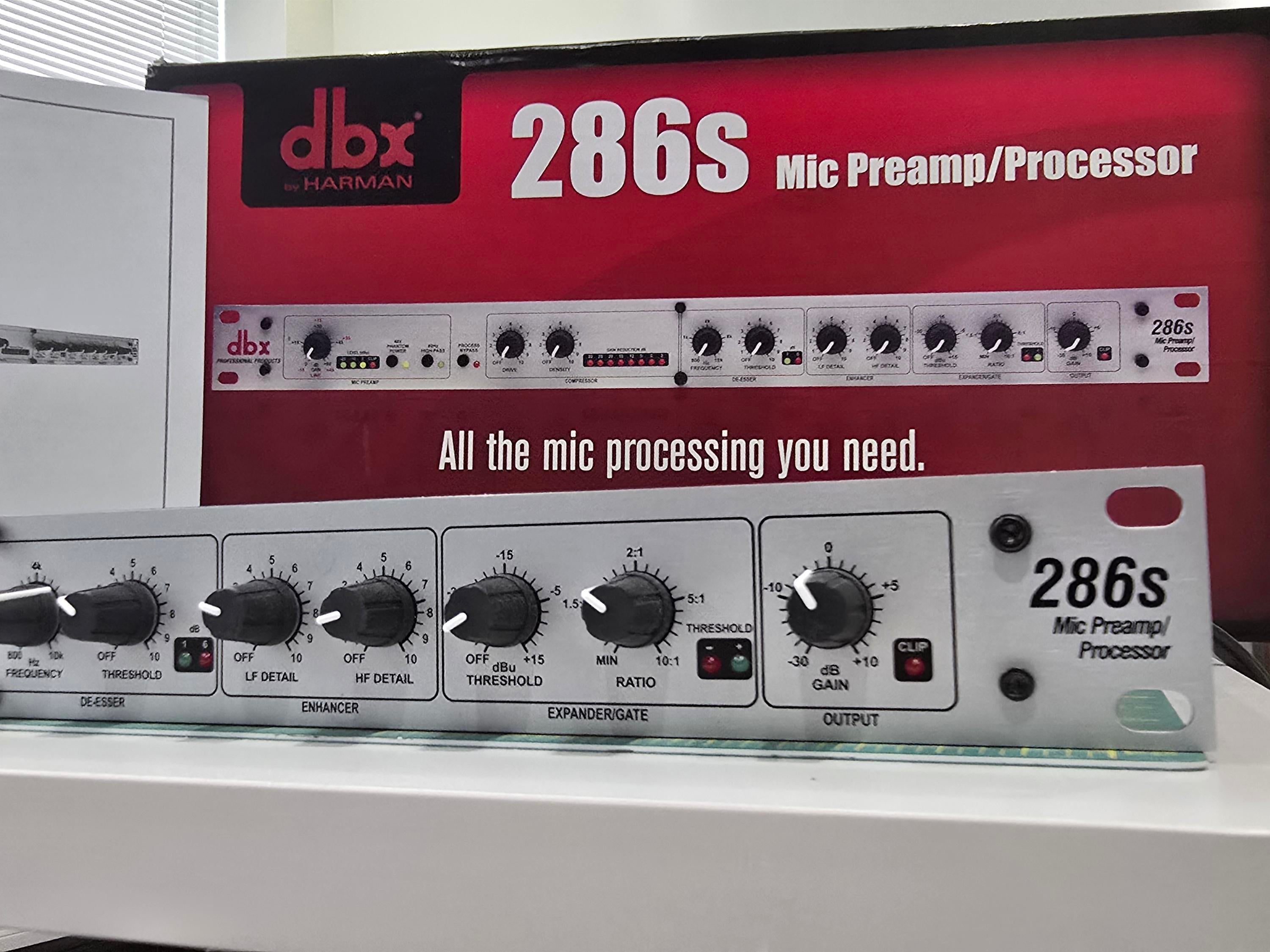 Used dbx 286s Channel Strip with - Sweetwater's Gear Exchange