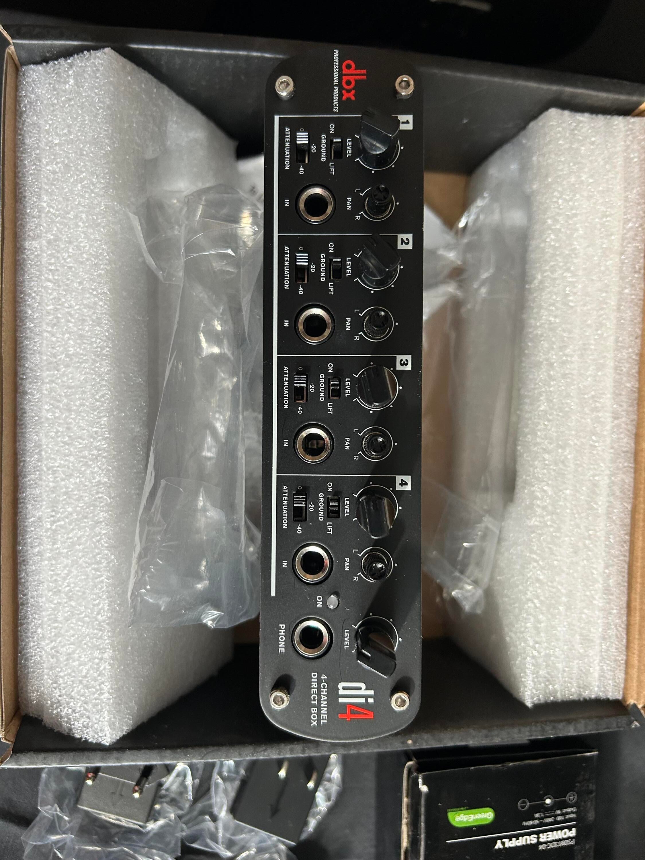 Used dbx Di4 4-channel Active - Sweetwater's Gear Exchange