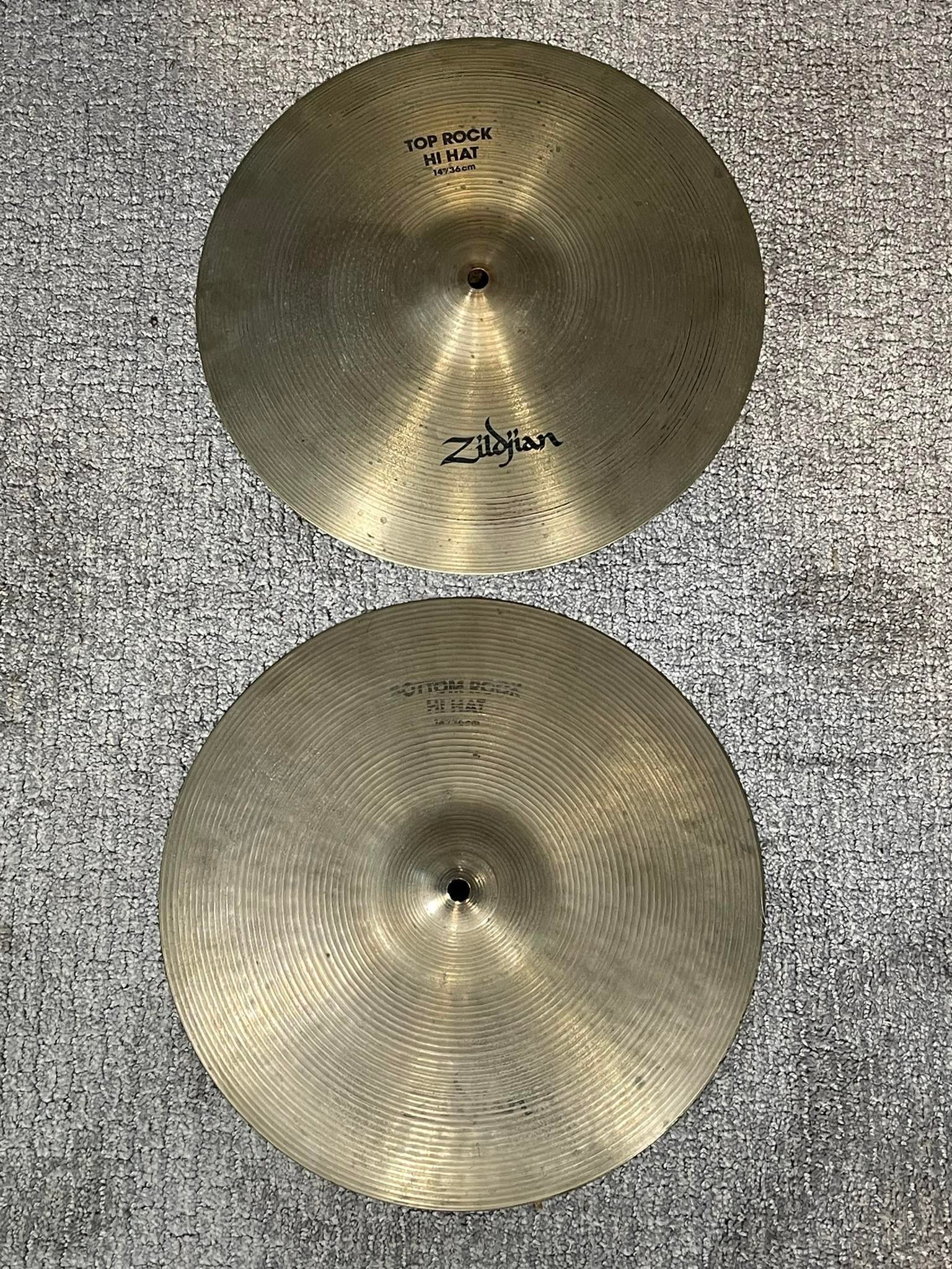 Used Zildjian 14" A Rock Hi-Hats - Sweetwater's Gear Exchange
