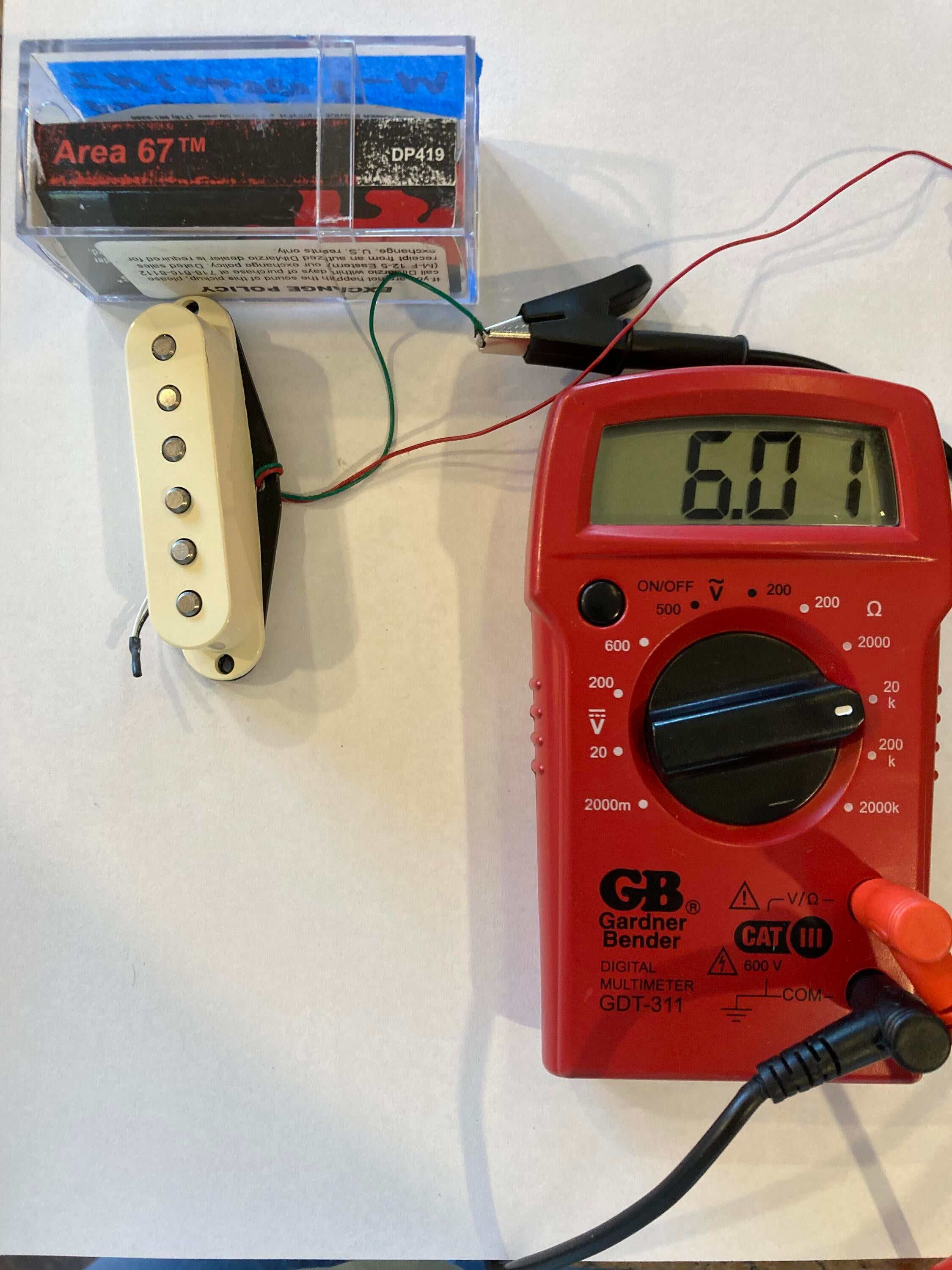 Used DiMarzio Area 67 Single Coil - Sweetwater's Gear Exchange