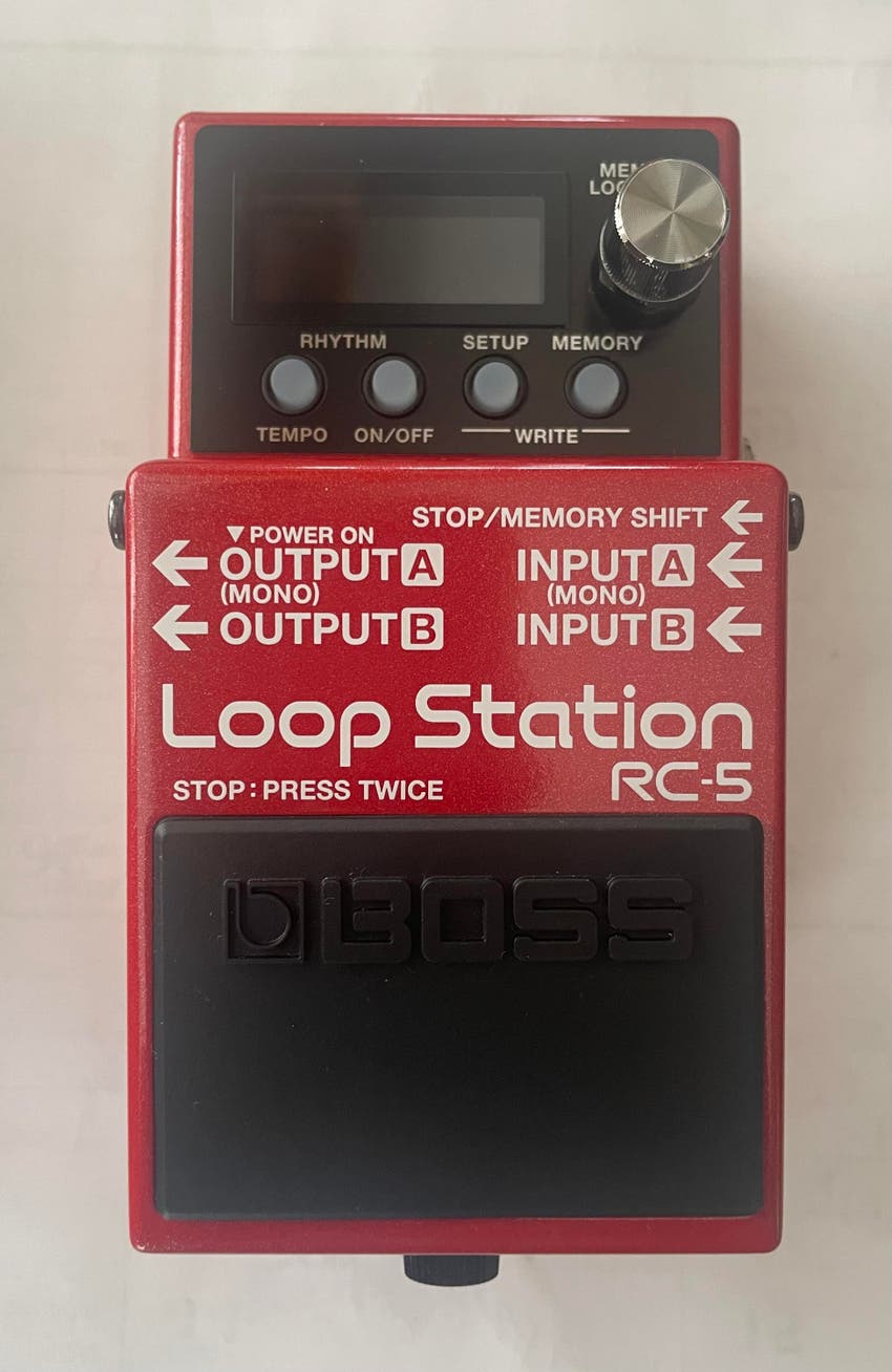 Used Boss RC-5 Loop Station Compact - Sweetwater's Gear Exchange