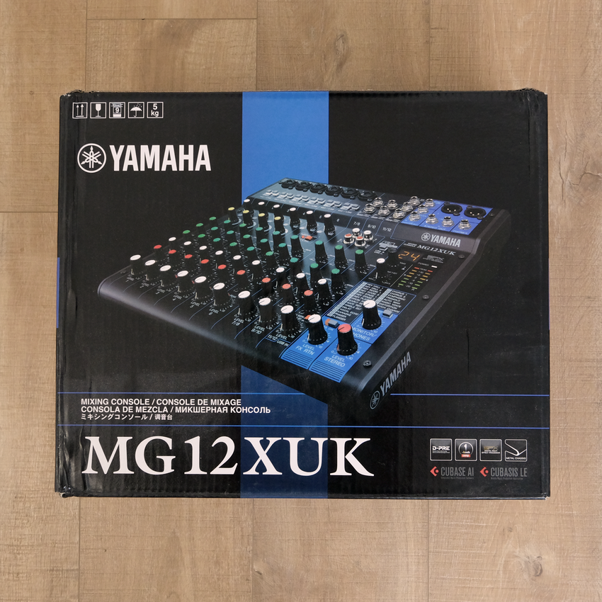 Used Yamaha MG12XU 12-channel Mixer - Sweetwater's Gear Exchange