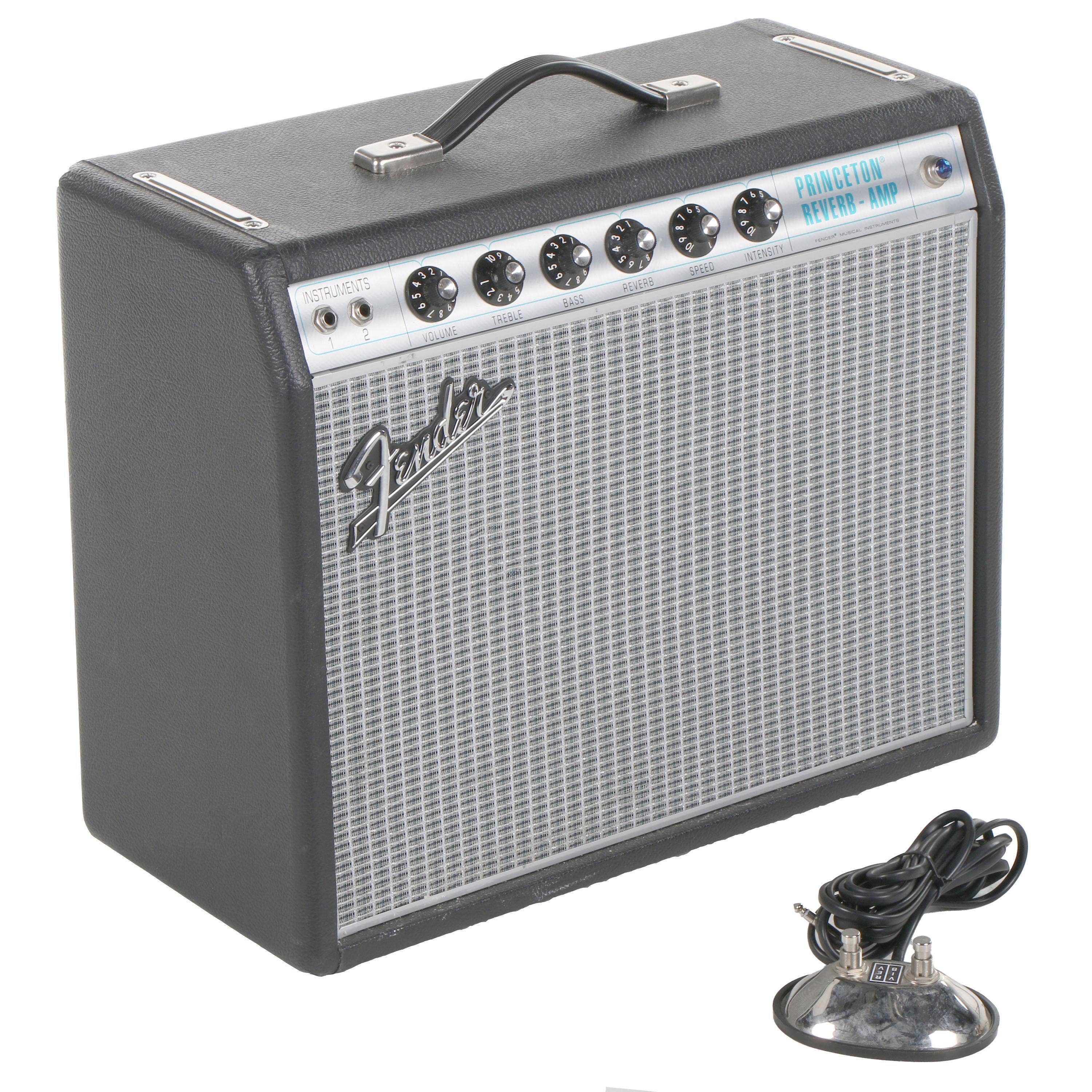 Used Fender '68 Custom Princeton Reverb 1x10" 12-watt Tube Combo Amp ...