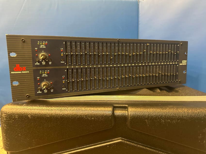 Used dbx 1231 Dual 31-band Graphic - Sweetwater's Gear Exchange