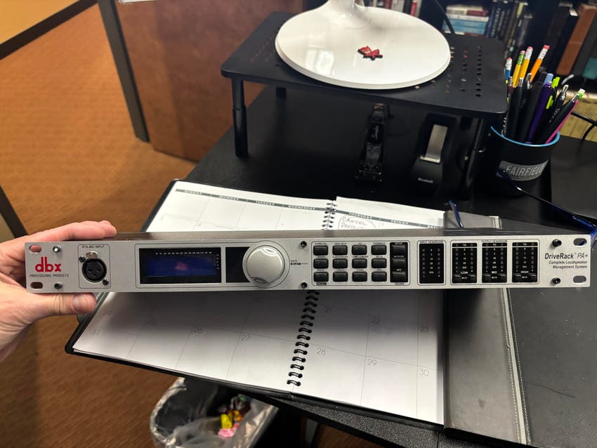 Used dbx DriveRack PA+ - Sweetwater's Gear Exchange