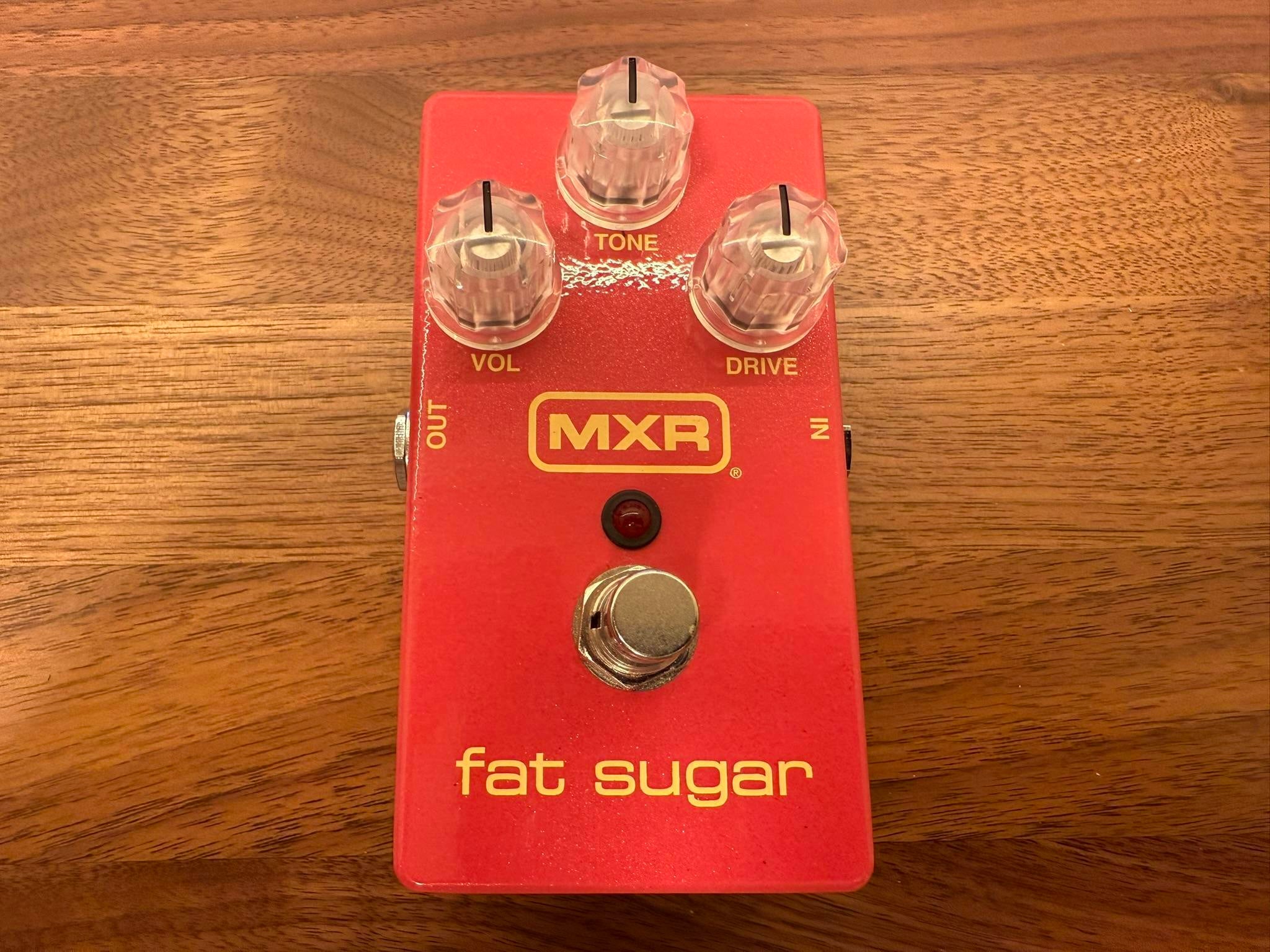 Used MXR Fat Sugar overdrive pedal - Sweetwater's Gear Exchange