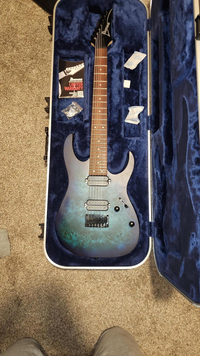 Used Ibanez RG7421PB Electric - Sweetwater's Gear Exchange