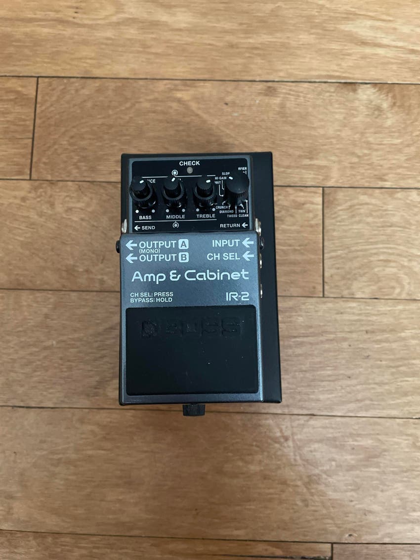 Used Boss IR-2 Amp and IR Cabinet - Sweetwater's Gear Exchange