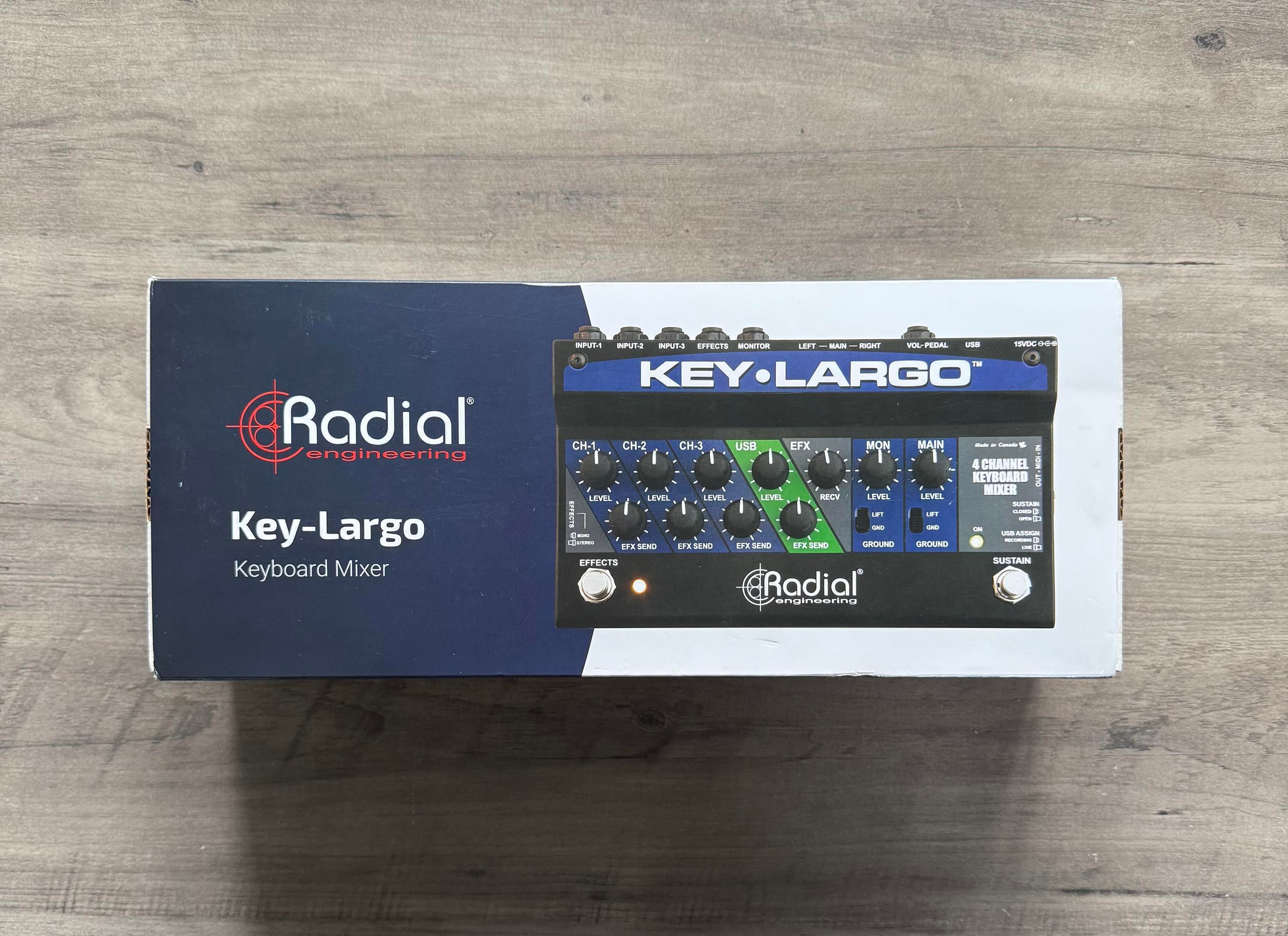 Used Radial Key-Largo Keyboard - Sweetwater's Gear Exchange