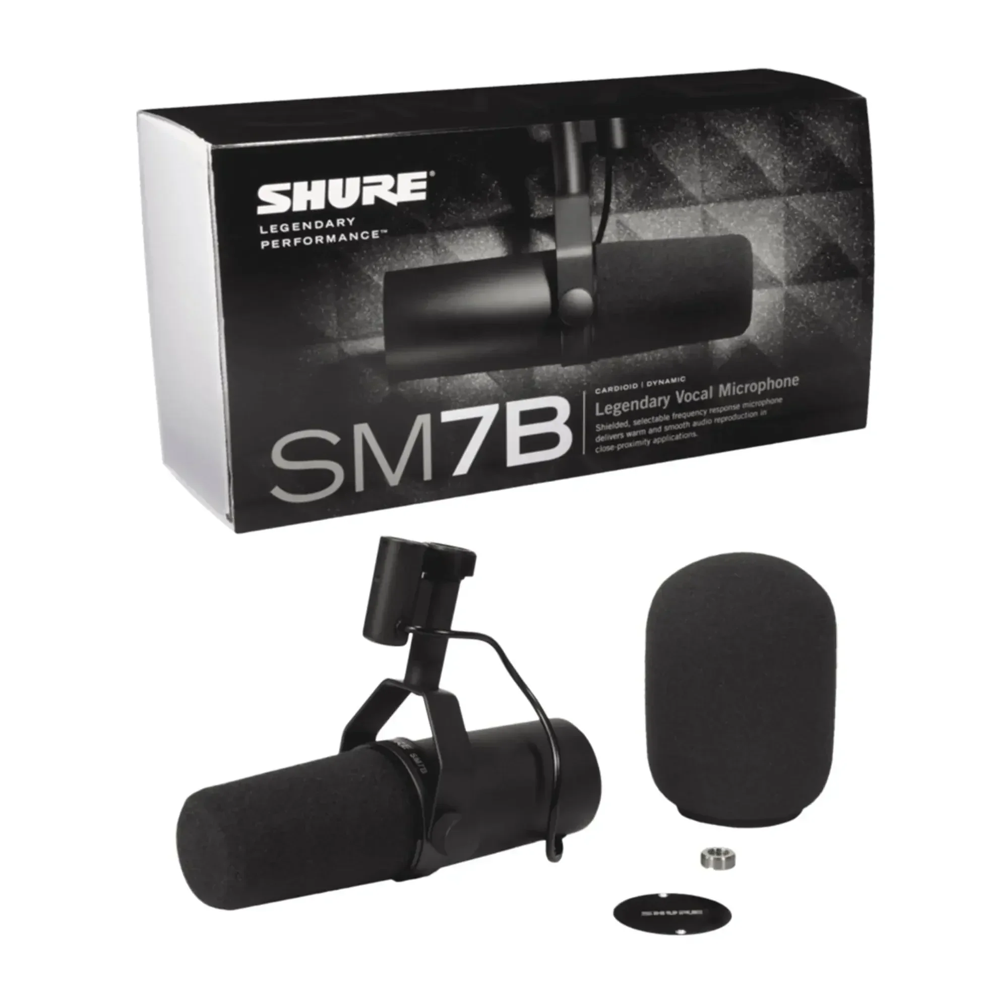 Used Shure SM7B Dynamic Cardioid - Sweetwater's Gear Exchange