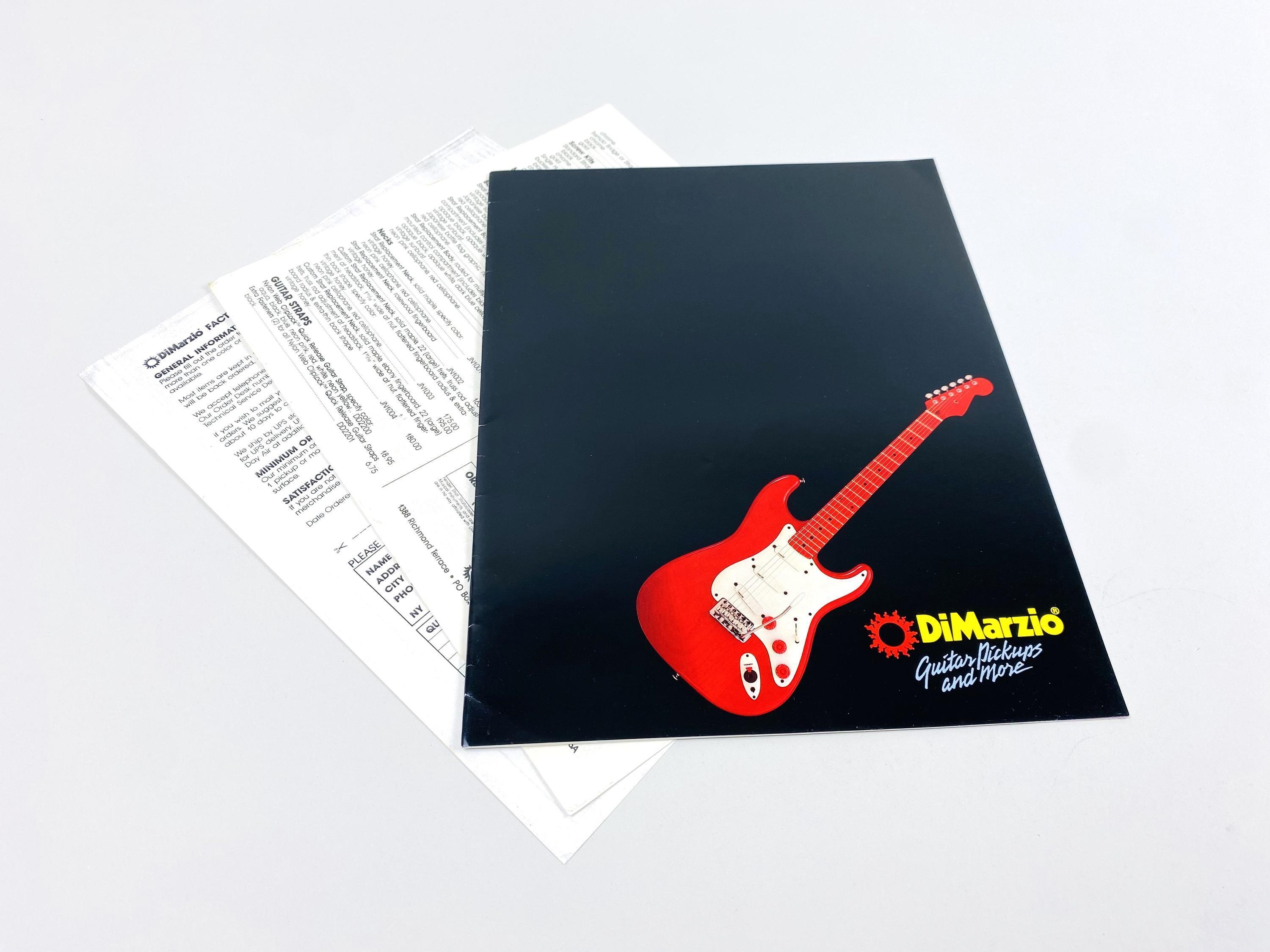 Used DiMarzio Pickup Catalog: Vai, - Sweetwater's Gear Exchange