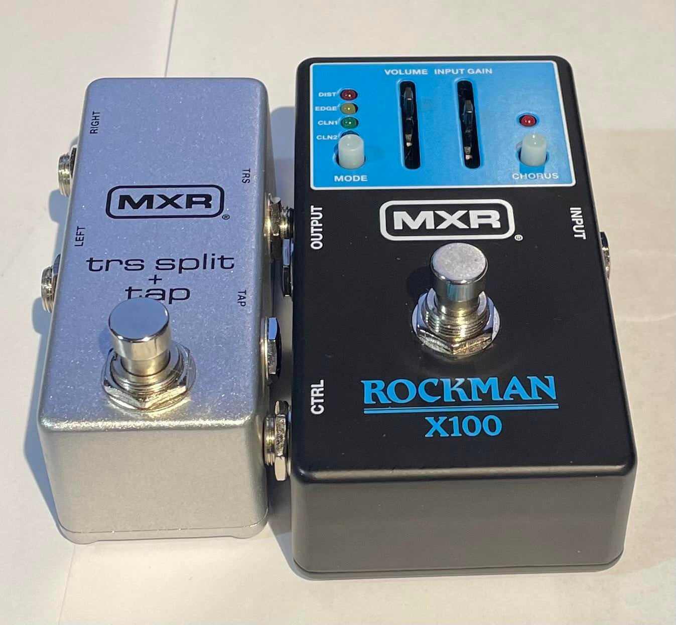 Used MXR Rockman X100 Preamp Pedal - Sweetwater's Gear Exchange