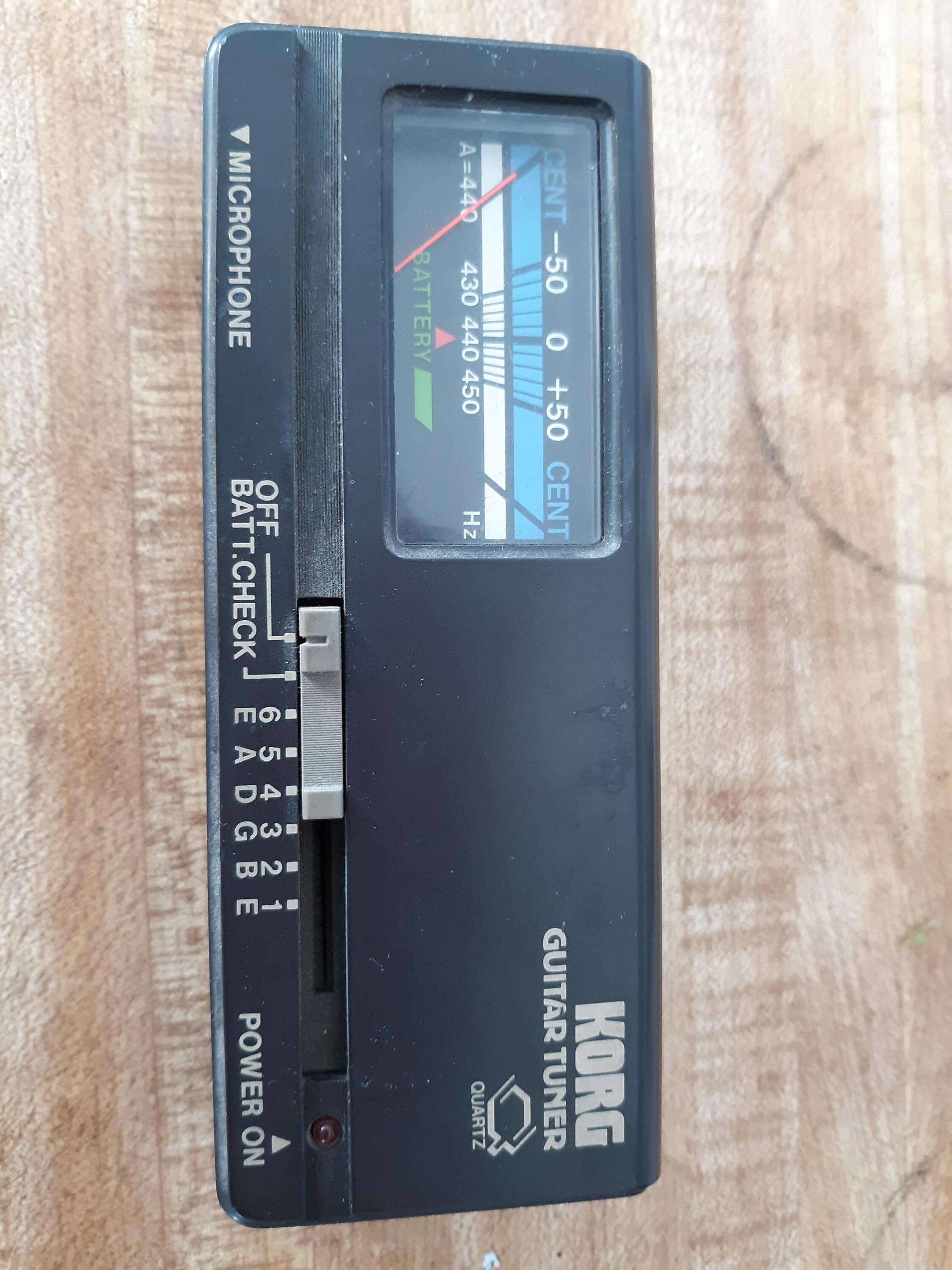 Used Korg Micro Six (GT-6J) Tuner - Sweetwater's Gear Exchange