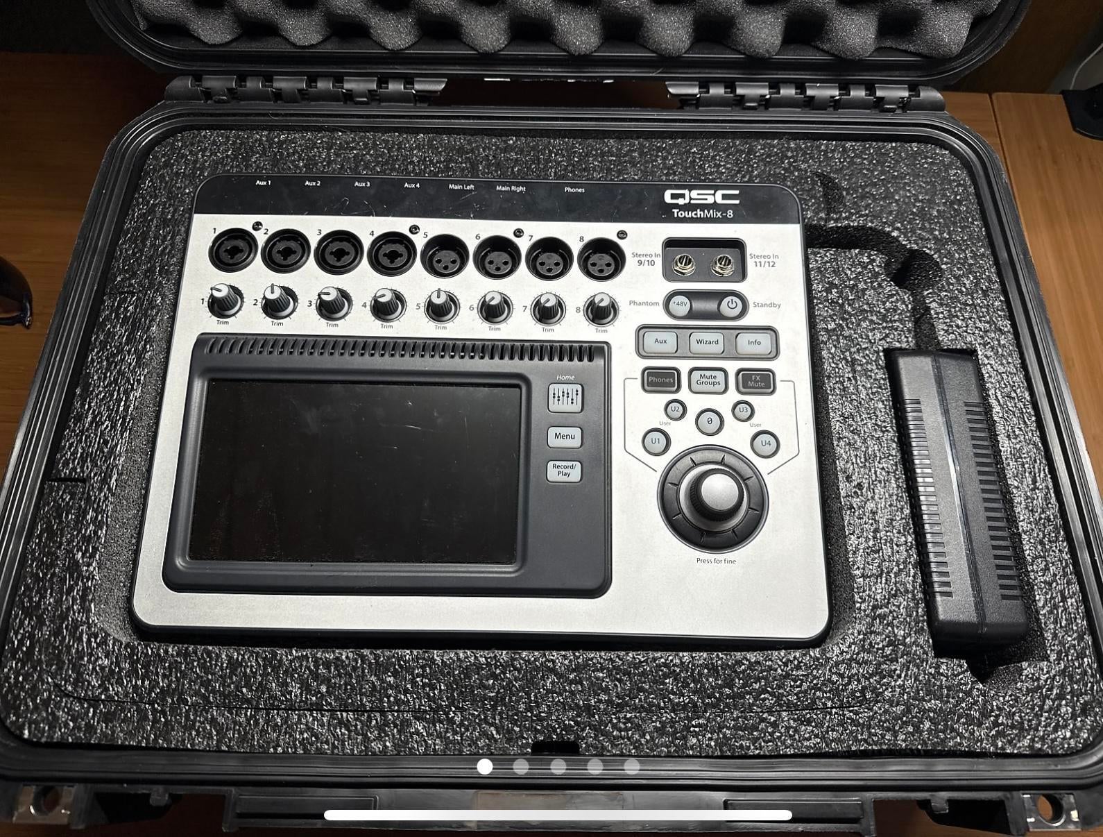 Used QSC TouchMix-8 14-channel - Sweetwater's Gear Exchange