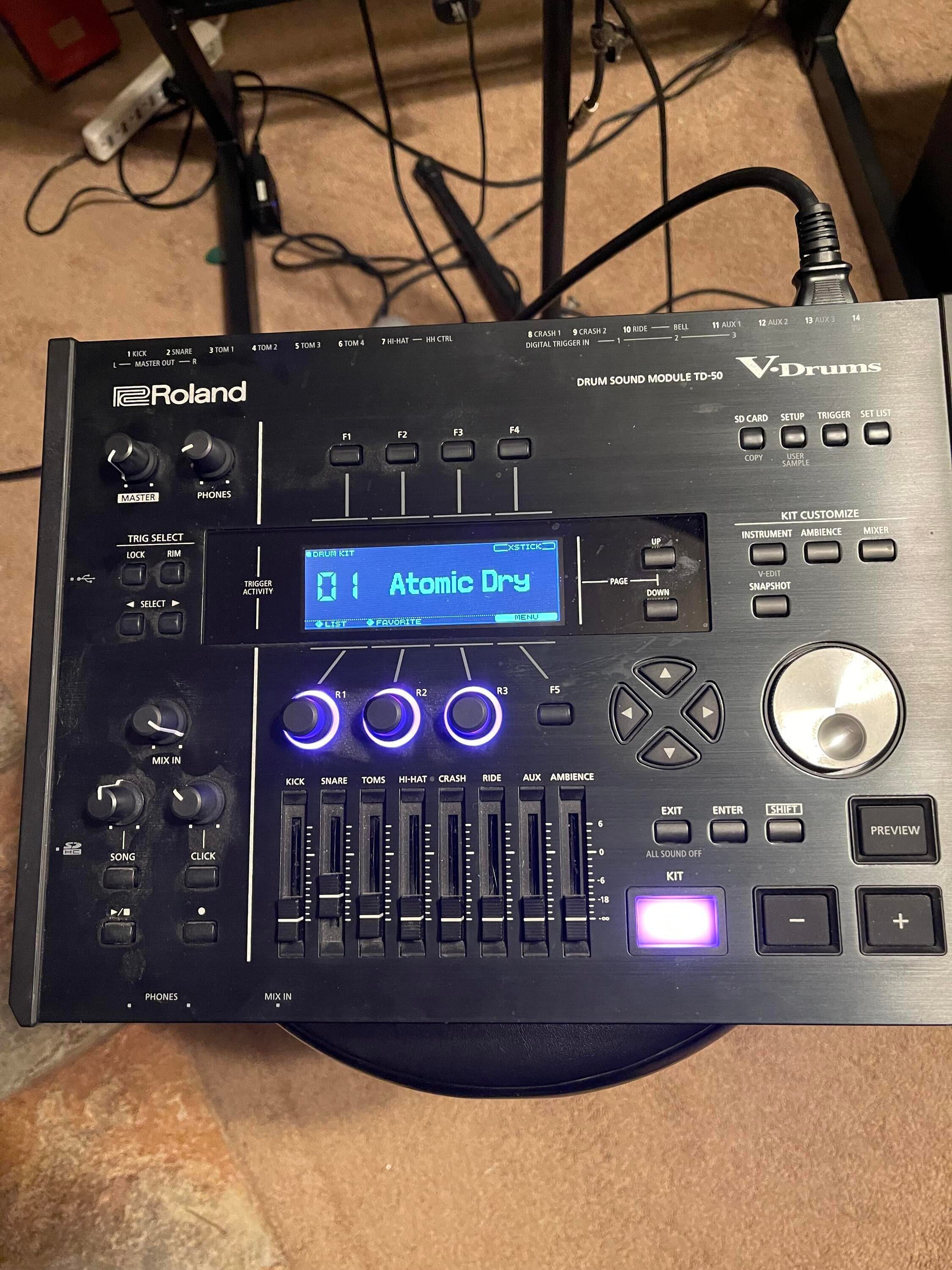 Used Roland TD50 upgrade to TD50X - Sweetwater's Gear Exchange