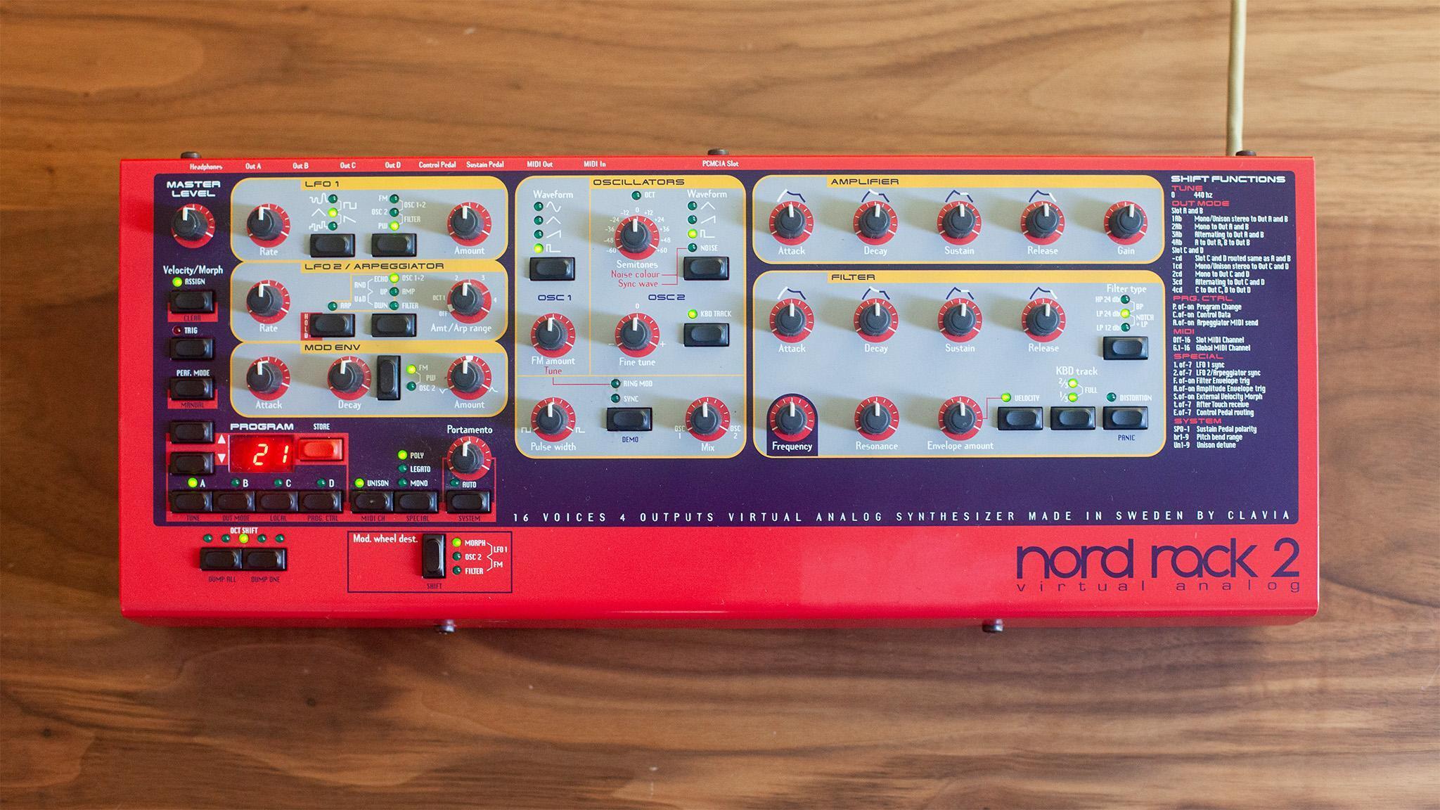 Used Clavia Nord Rack 2 / Classic - Sweetwater's Gear Exchange