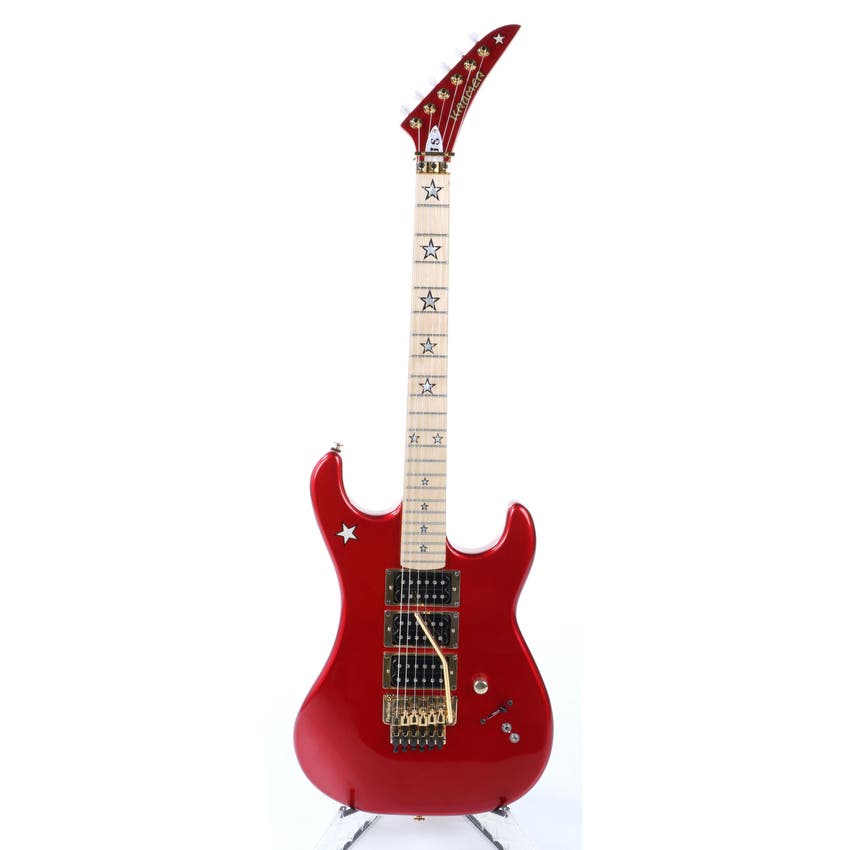 Used Kramer Jersey Star, Candy Red Electric - Sweetwater's Gear Exchange