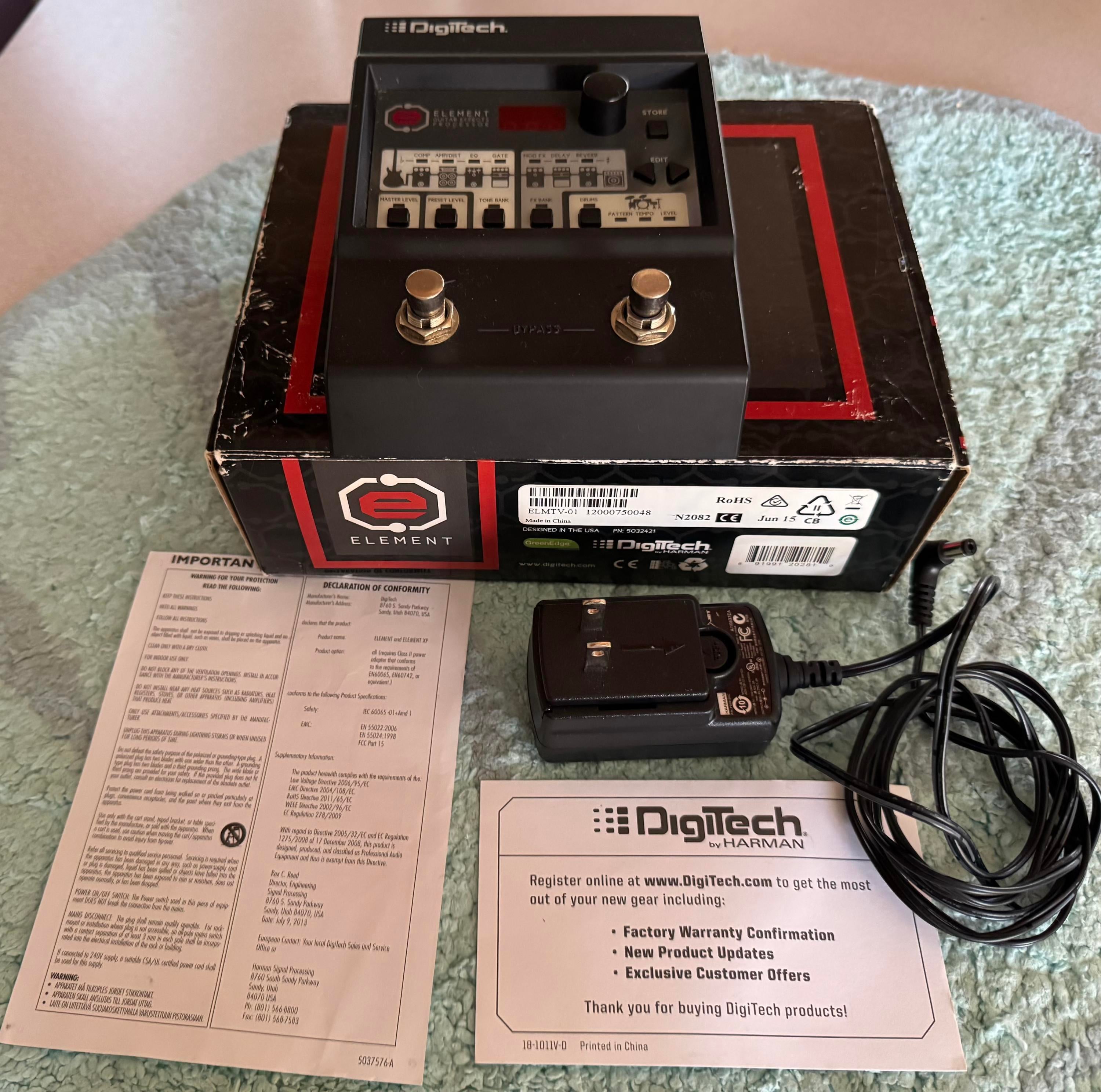 Used Digitech Element Multi-FX - Sweetwater's Gear Exchange