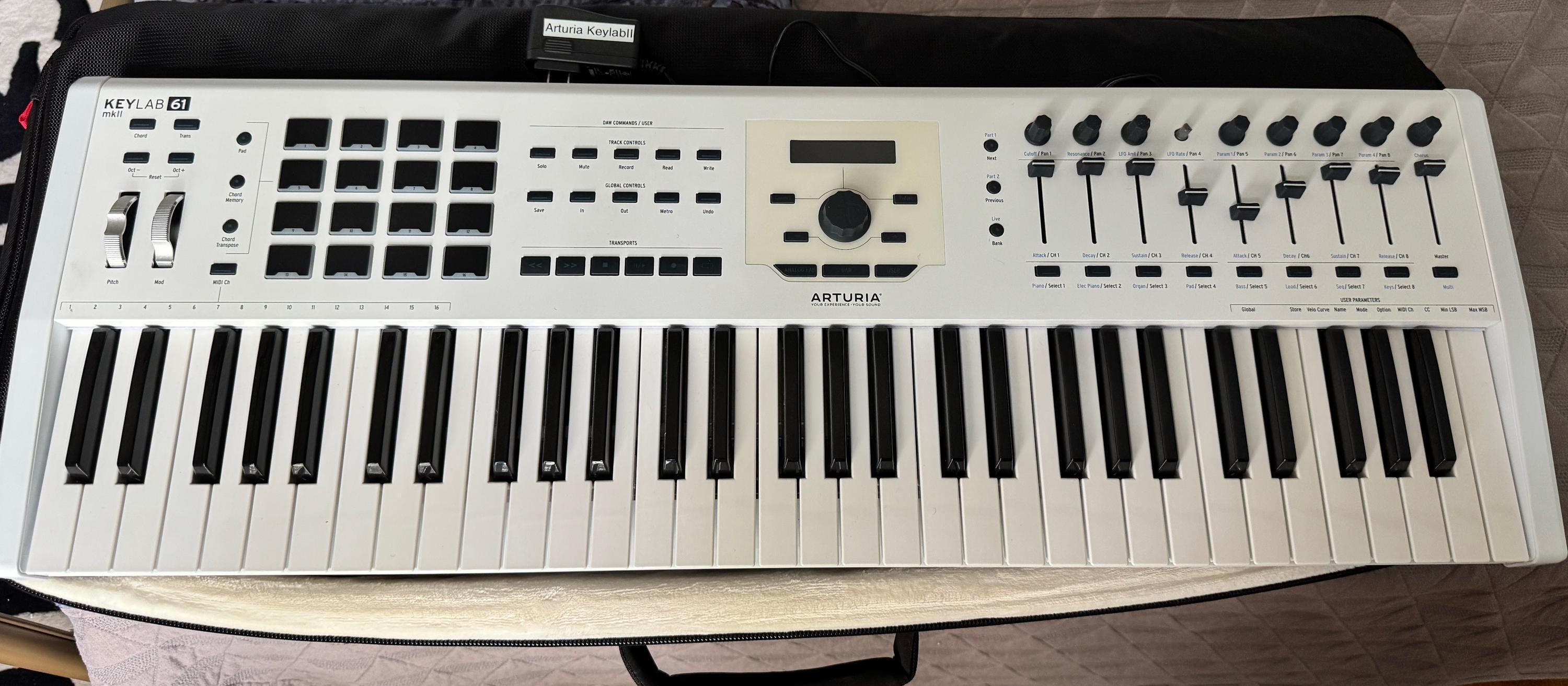 Used Arturia Keylab 61 mk2 Keyboard - Sweetwater's Gear Exchange