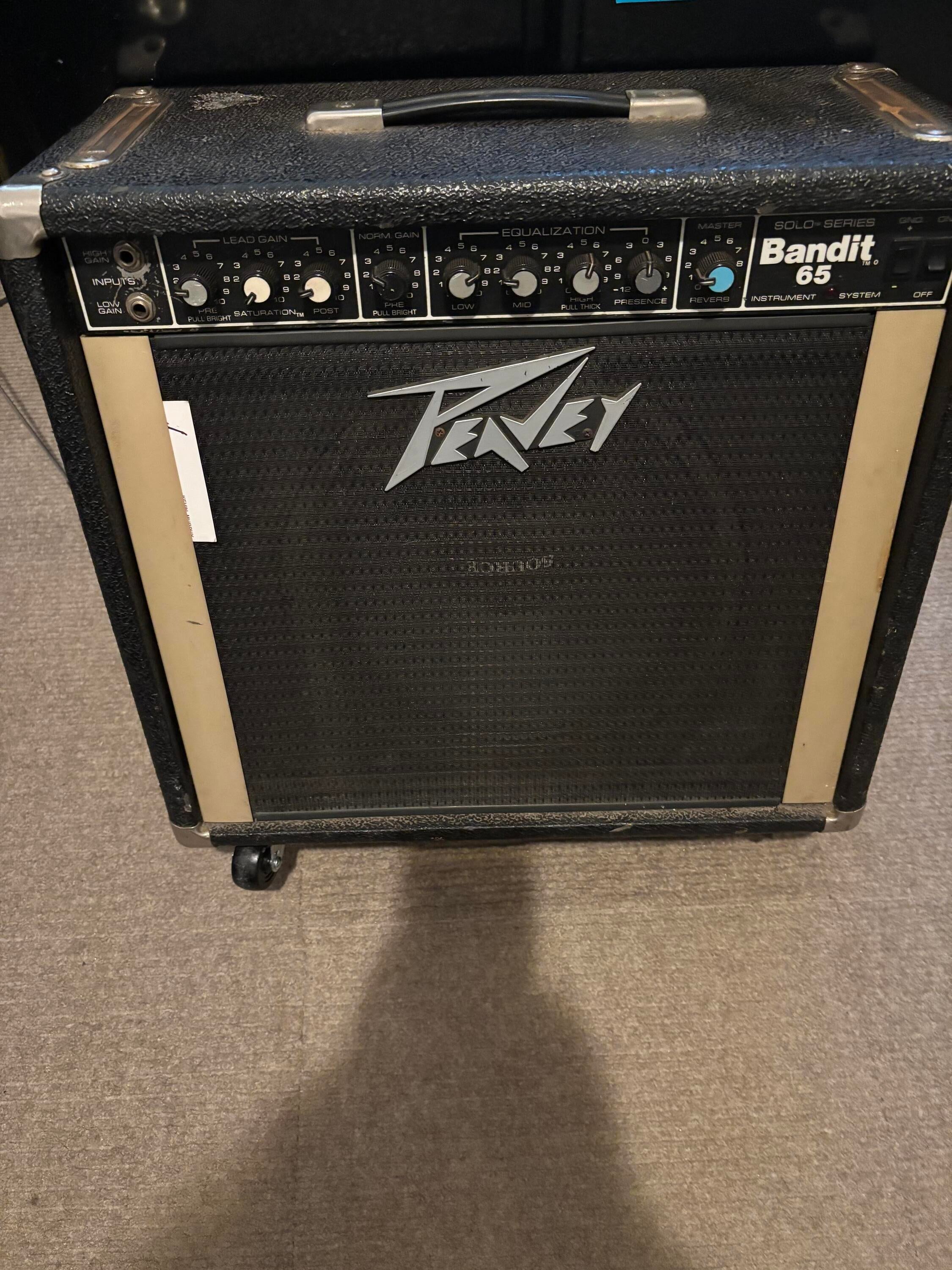 Used Peavey bandit 65 1-12 amp - Sweetwater's Gear Exchange
