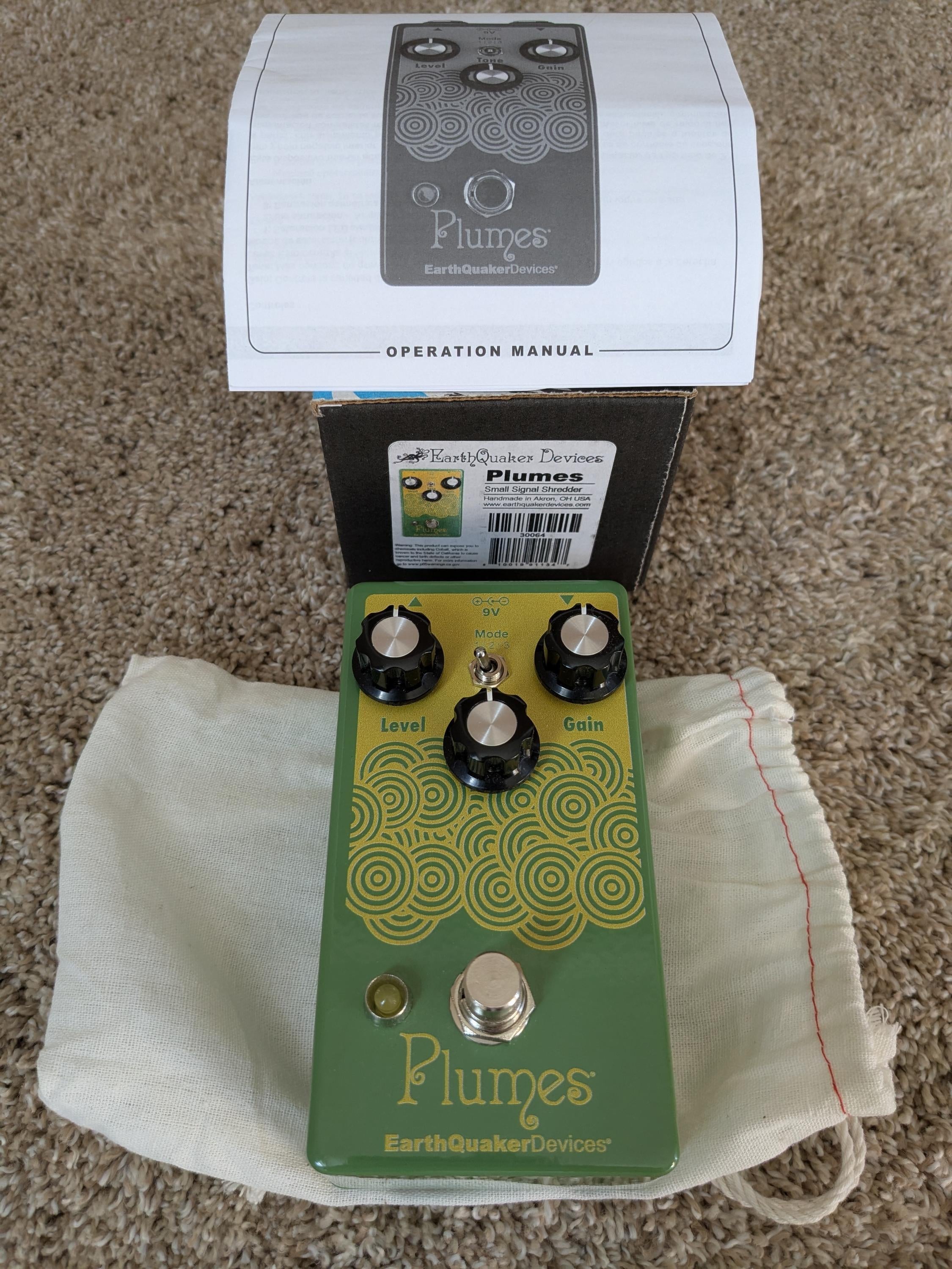 Used EarthQuaker Devices Plumes - Sweetwater's Gear Exchange