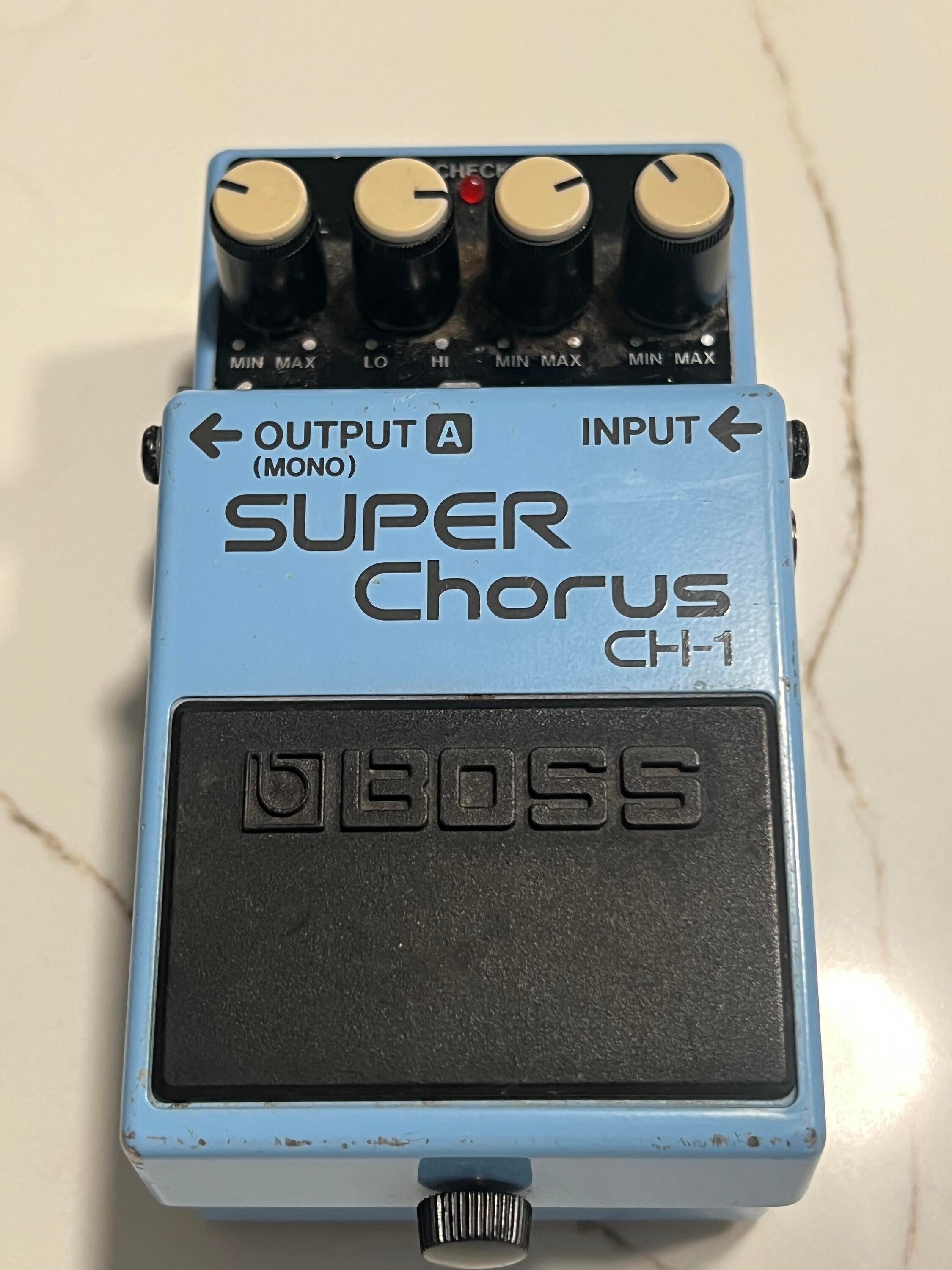 Used Boss CH-1 Stereo Super Chorus - Sweetwater's Gear Exchange