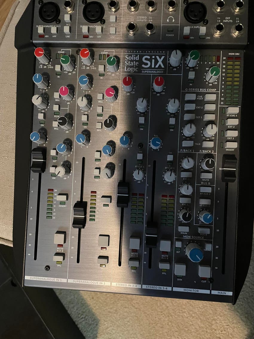 Used Solid State Logic SiX 6-channel Desktop - Sweetwater's Gear Exchange