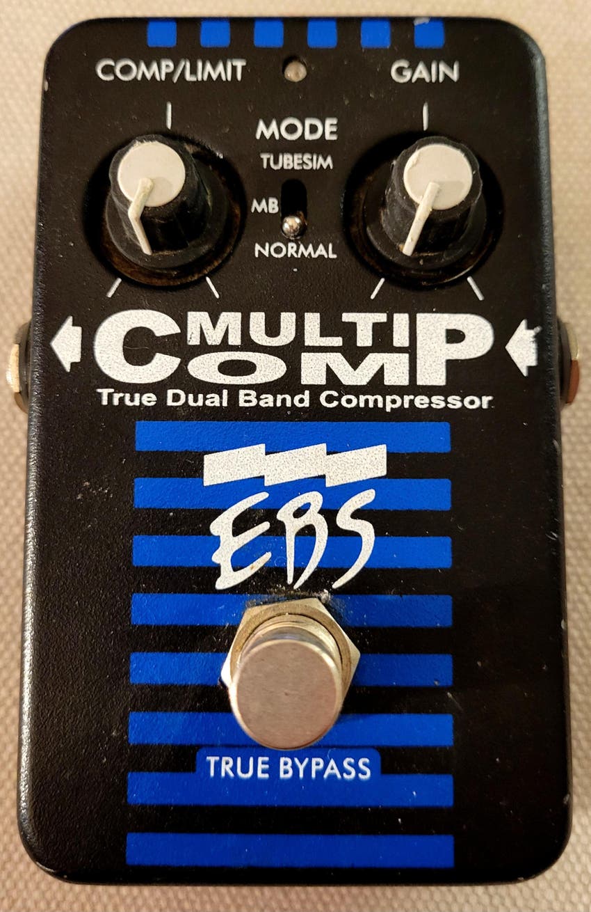 Used EBS MultiComp Bass Compressor - Sweetwater's Gear Exchange