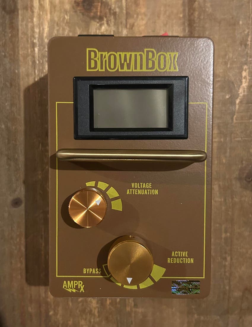 Used AmpRX BrownBox Tube Amplifier Input - Sweetwater's Gear Exchange