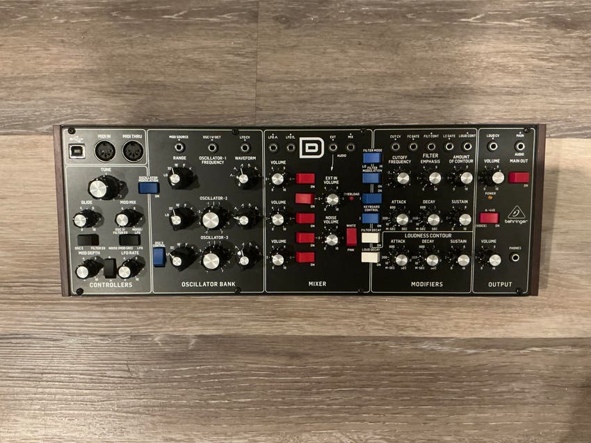Used Behringer Model D Analog - Sweetwater's Gear Exchange