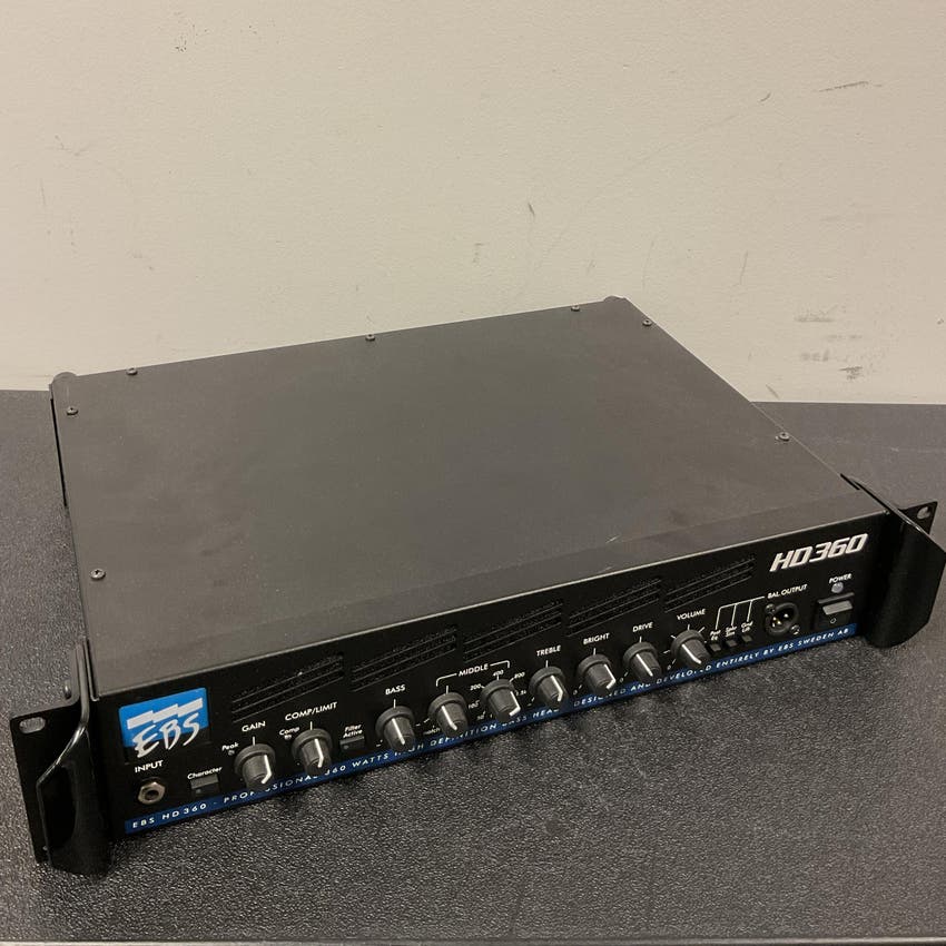 Used EBS HD 360 Bass Amp Head - Sweetwater's Gear Exchange