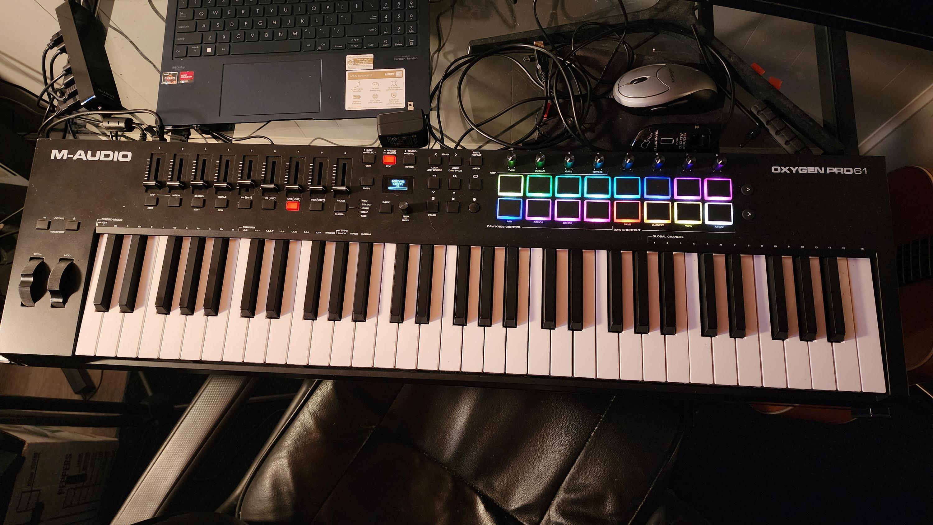 Used M-Audio Oxygen Pro 61 61-key - Sweetwater's Gear Exchange