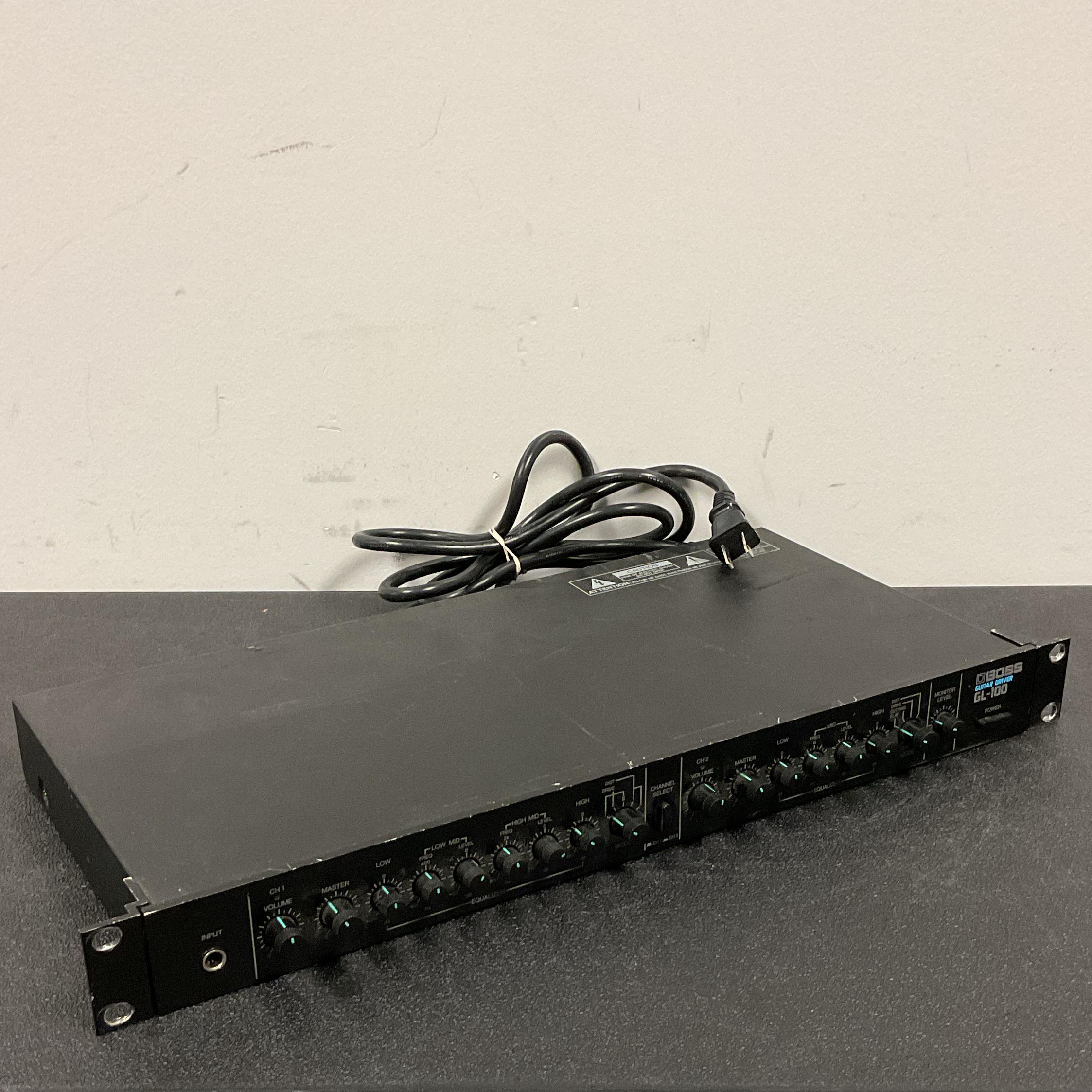Used Boss GL-100 Guitar Preamp Rack - Sweetwater's Gear Exchange