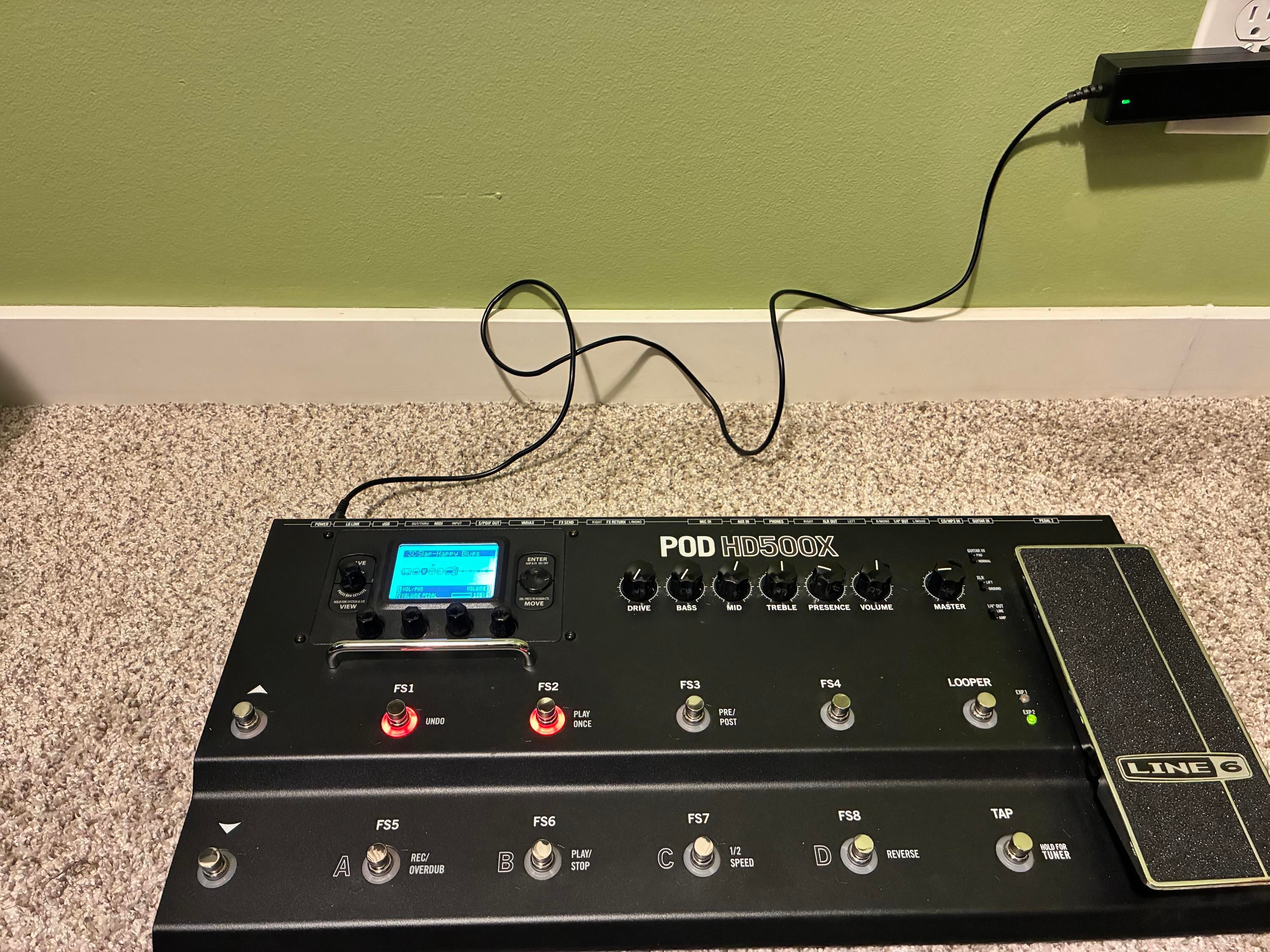 Used Line 6 POD HD500X Guitar - Sweetwater's Gear Exchange