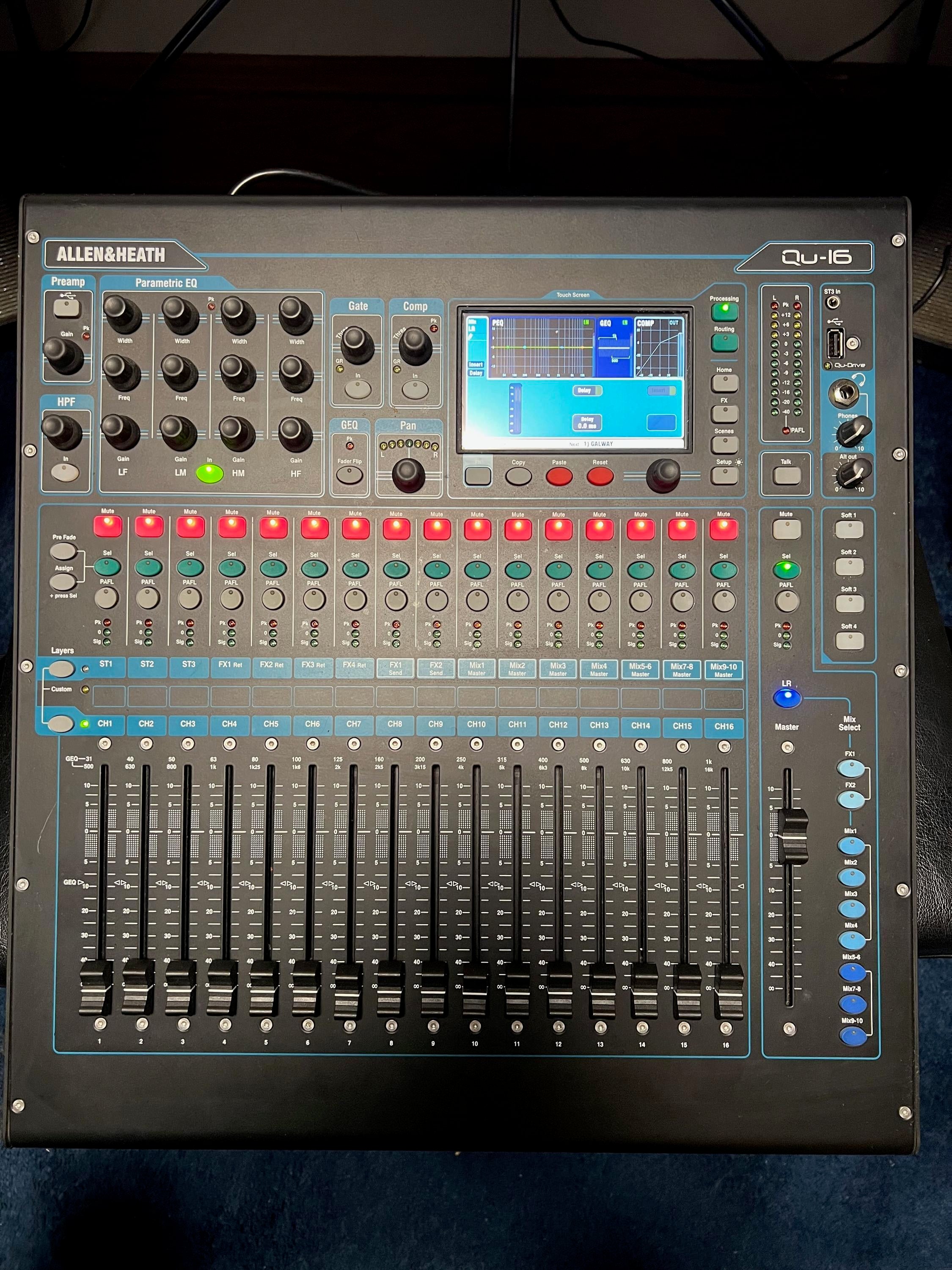 Used Allen & Heath Qu-16 Digital - Sweetwater's Gear Exchange