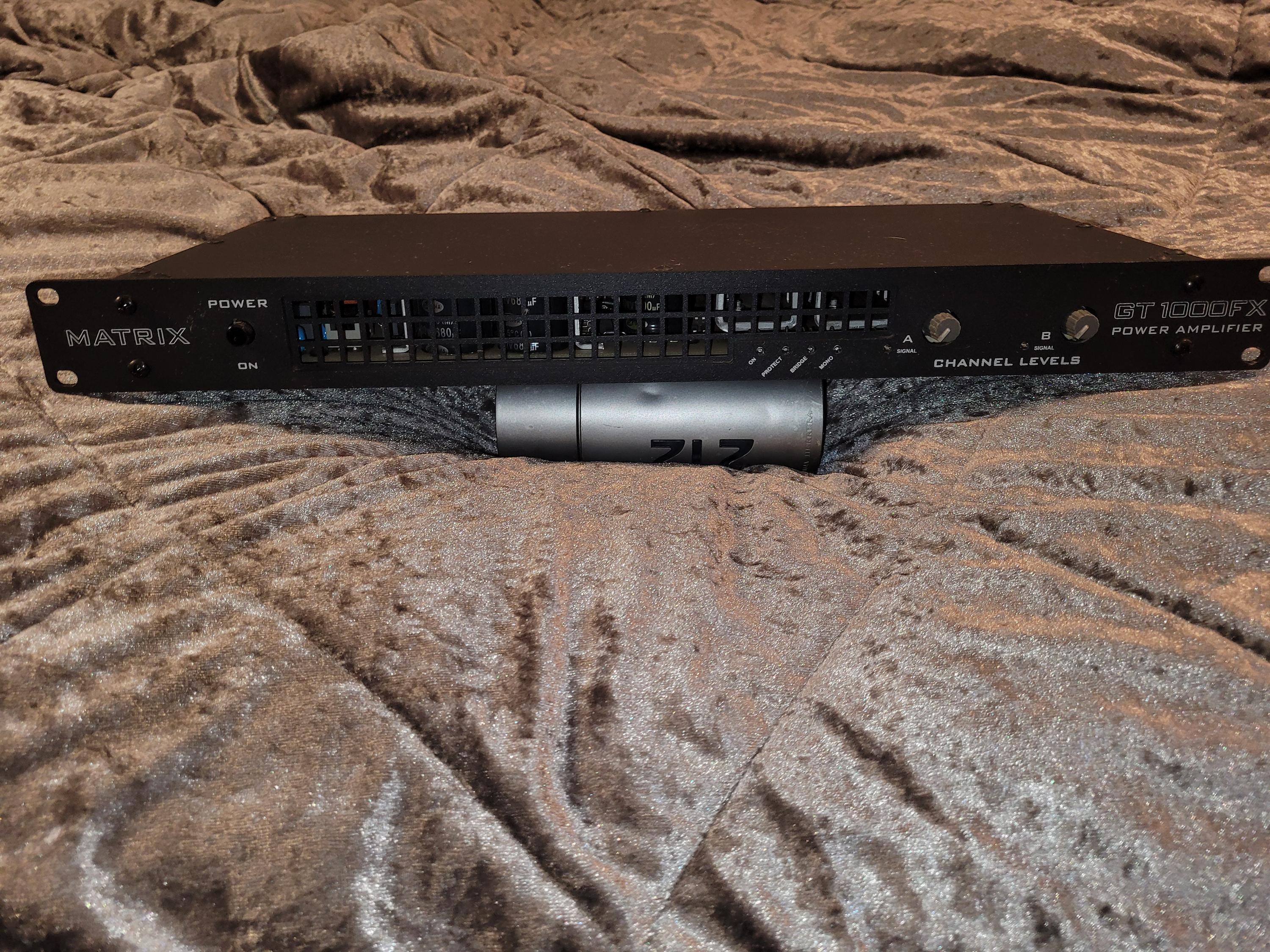 Used Matrix Amps Matrix GT1000FX - Sweetwater's Gear Exchange