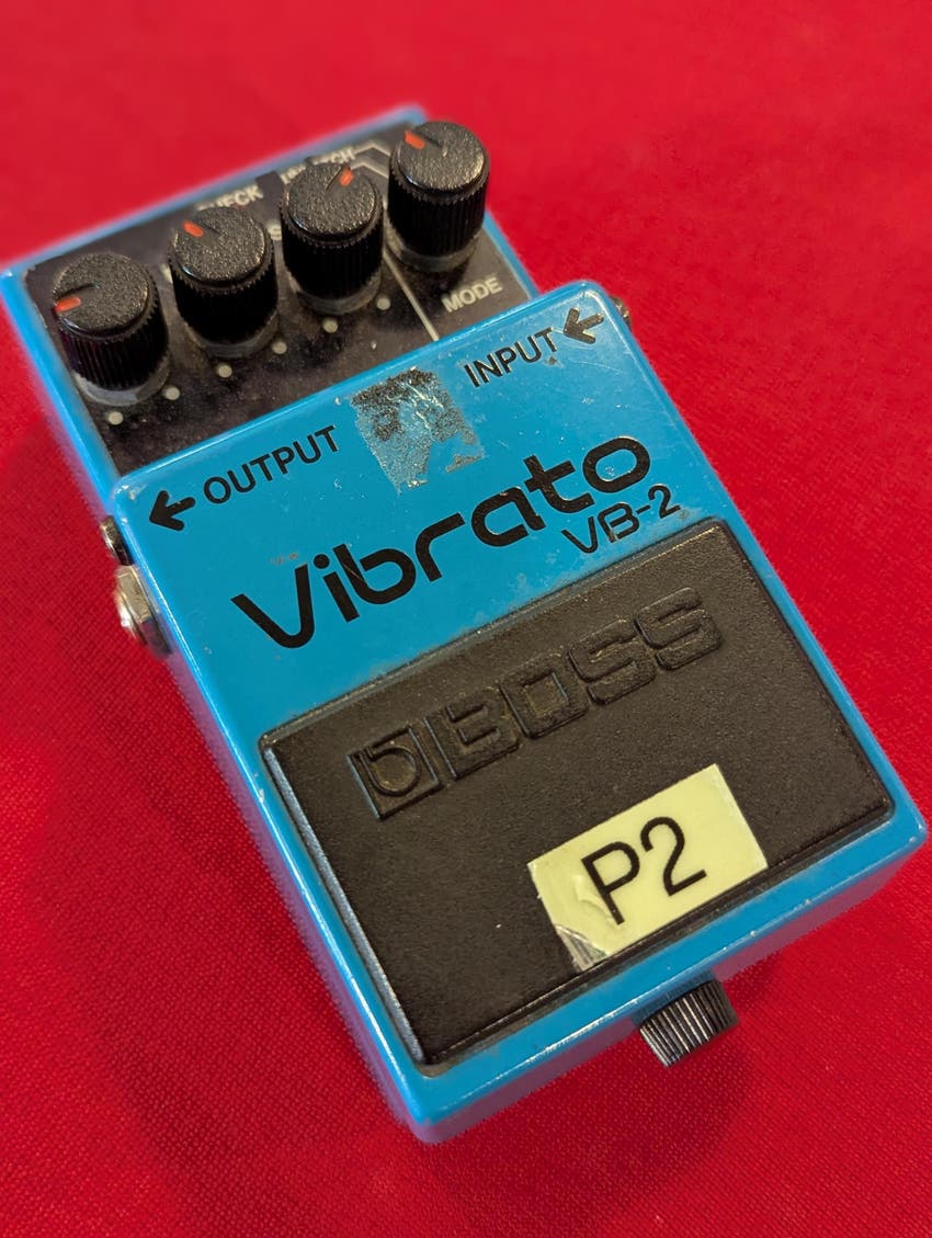 Used Boss VB2 Vibrato 1982-1986 - - Sweetwater's Gear Exchange
